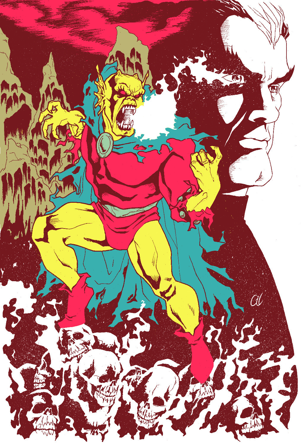 ArtStation - Etrigan - Jack Kirby