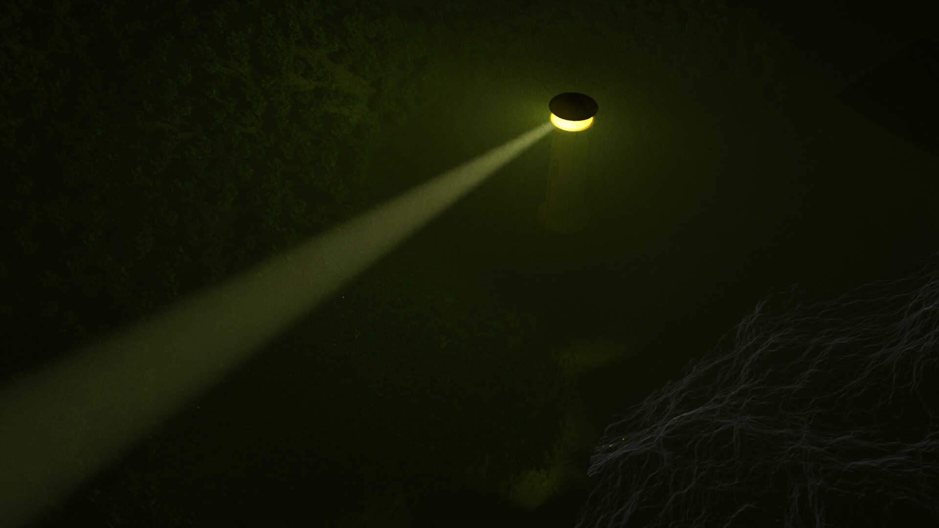 ArtStation - Top view light house 3D