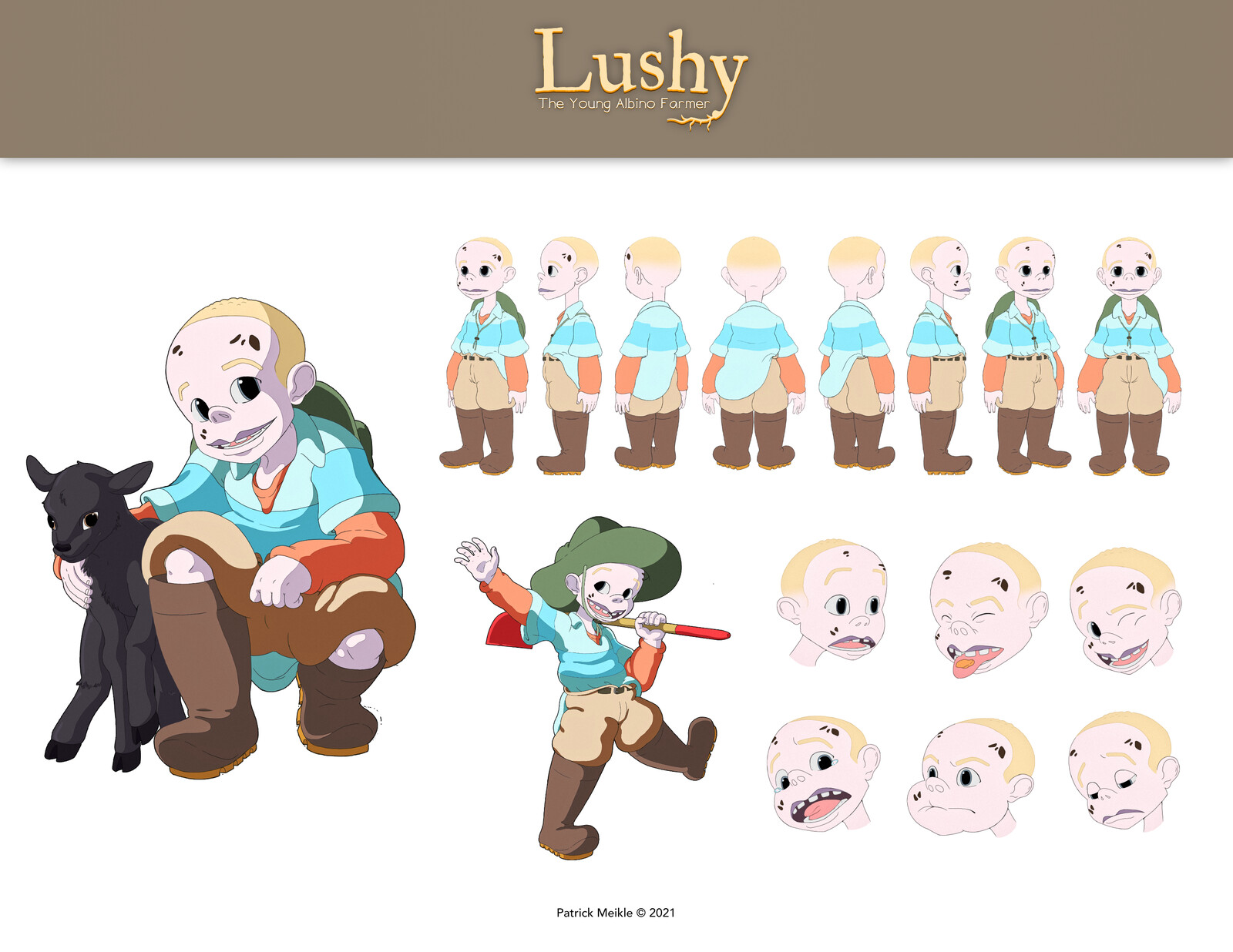 Patrick Meikle - Lushy The Young Albino Farmer