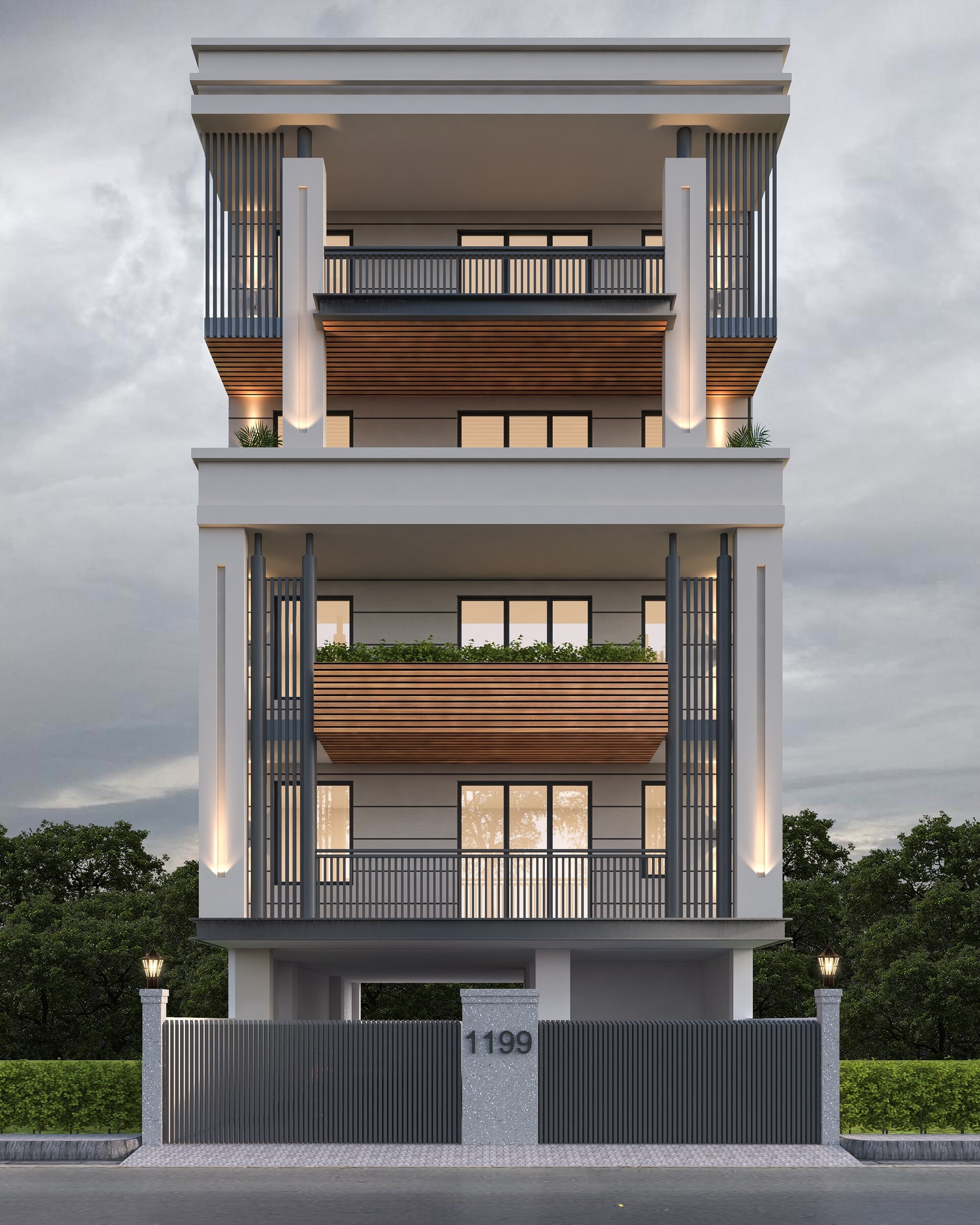 ArtStation - Modern Exterior Design