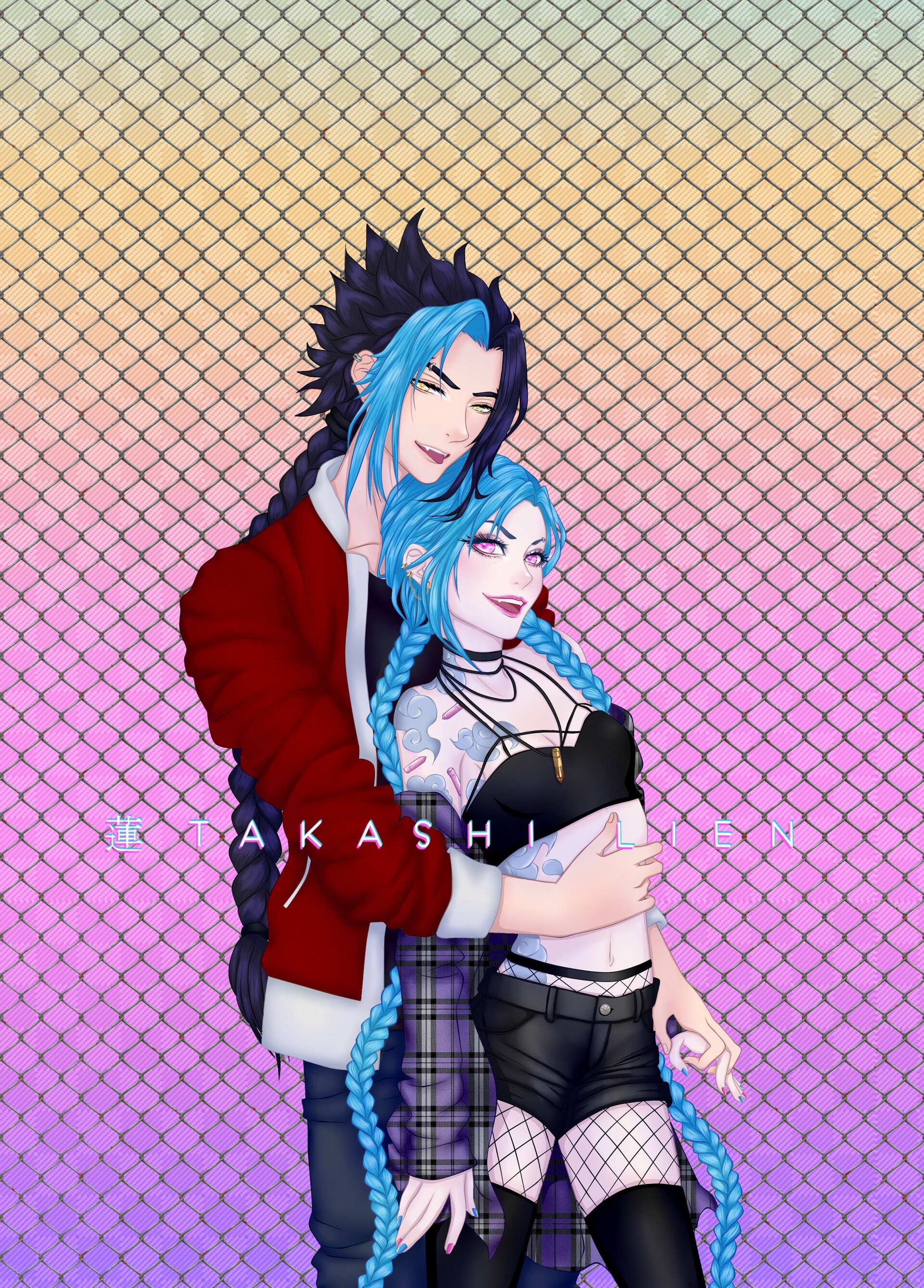 ArtStation - Street Kayn x Jinx