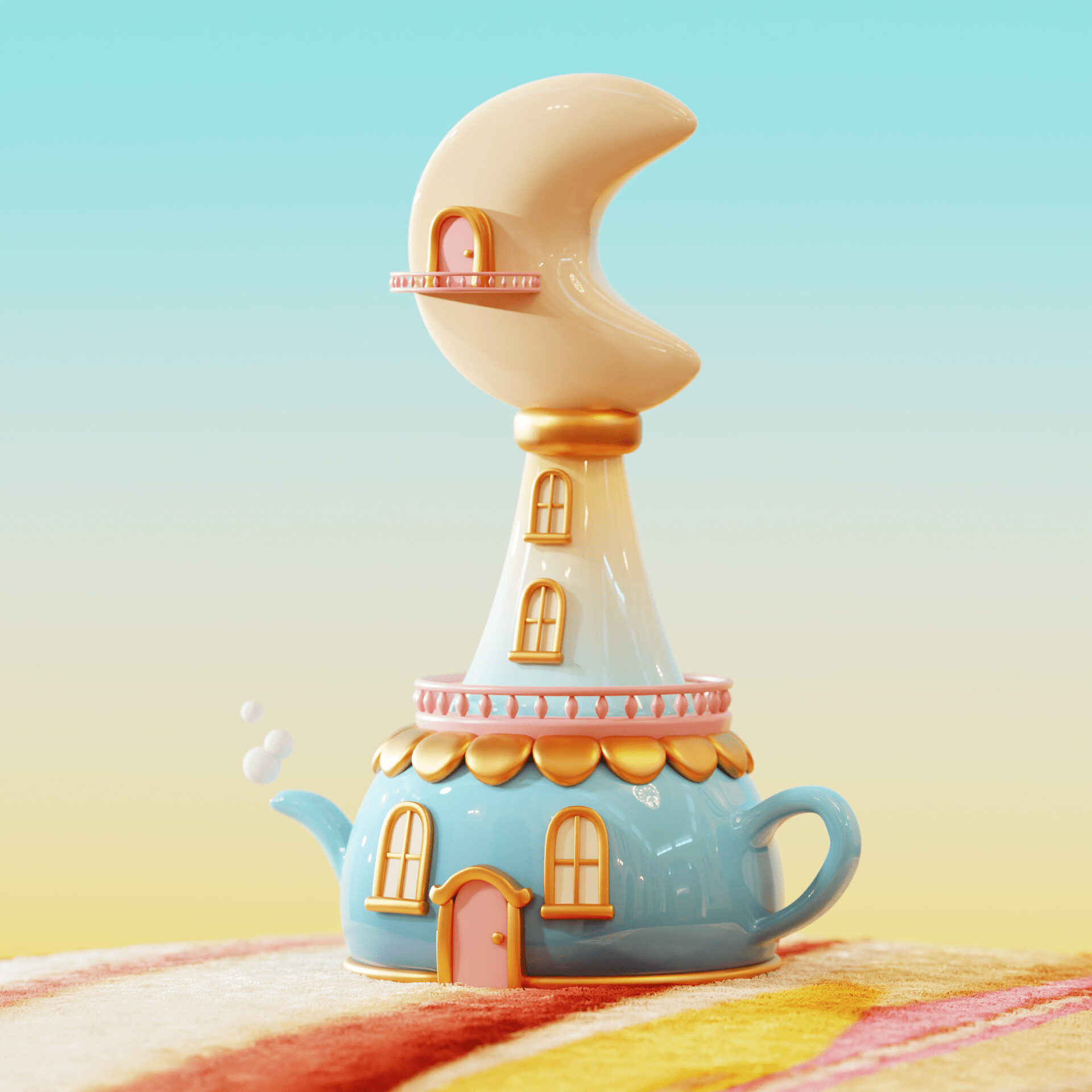ArtStation - Teapot House