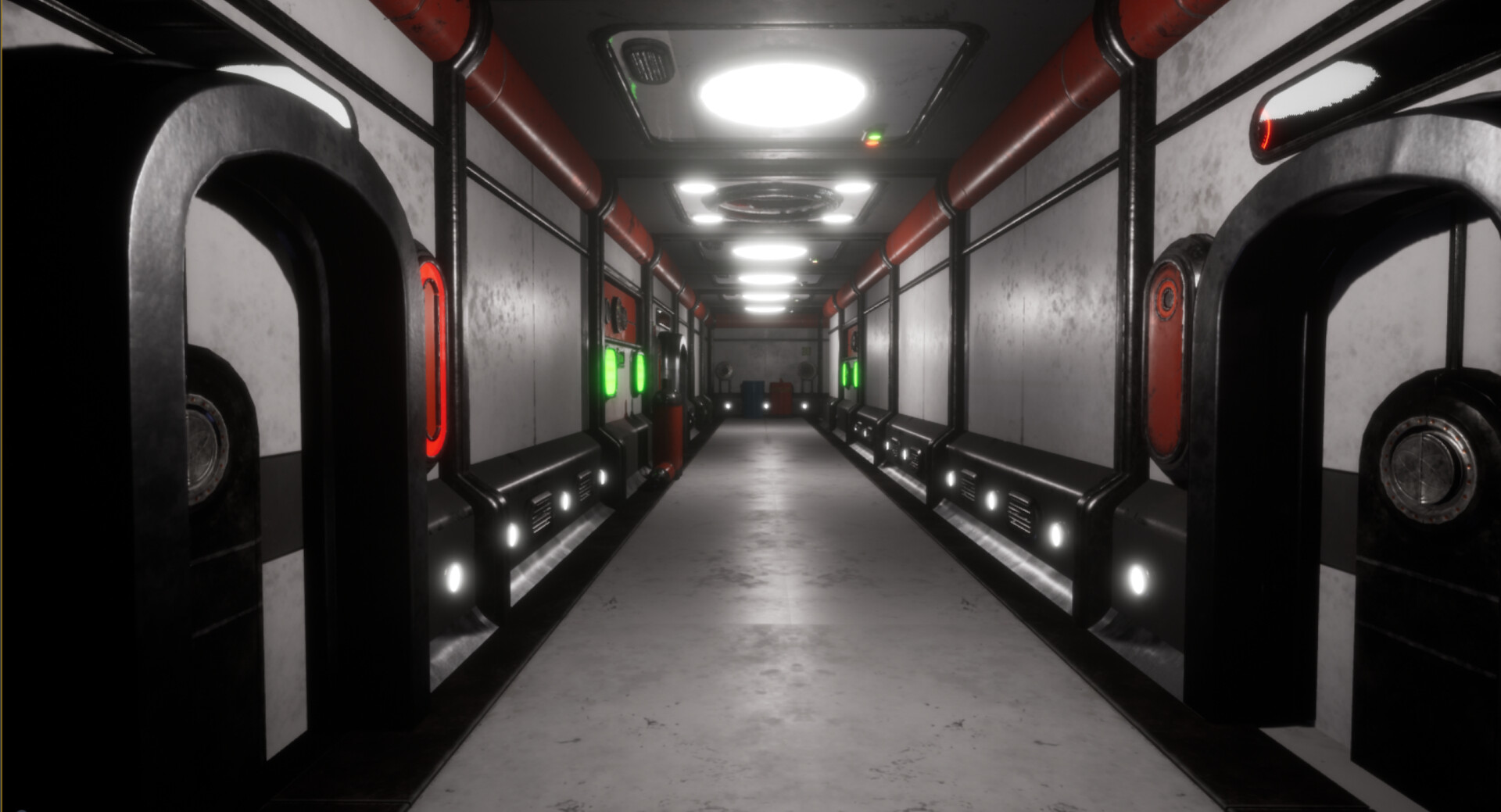 ArtStation - Sci Fi Corridor