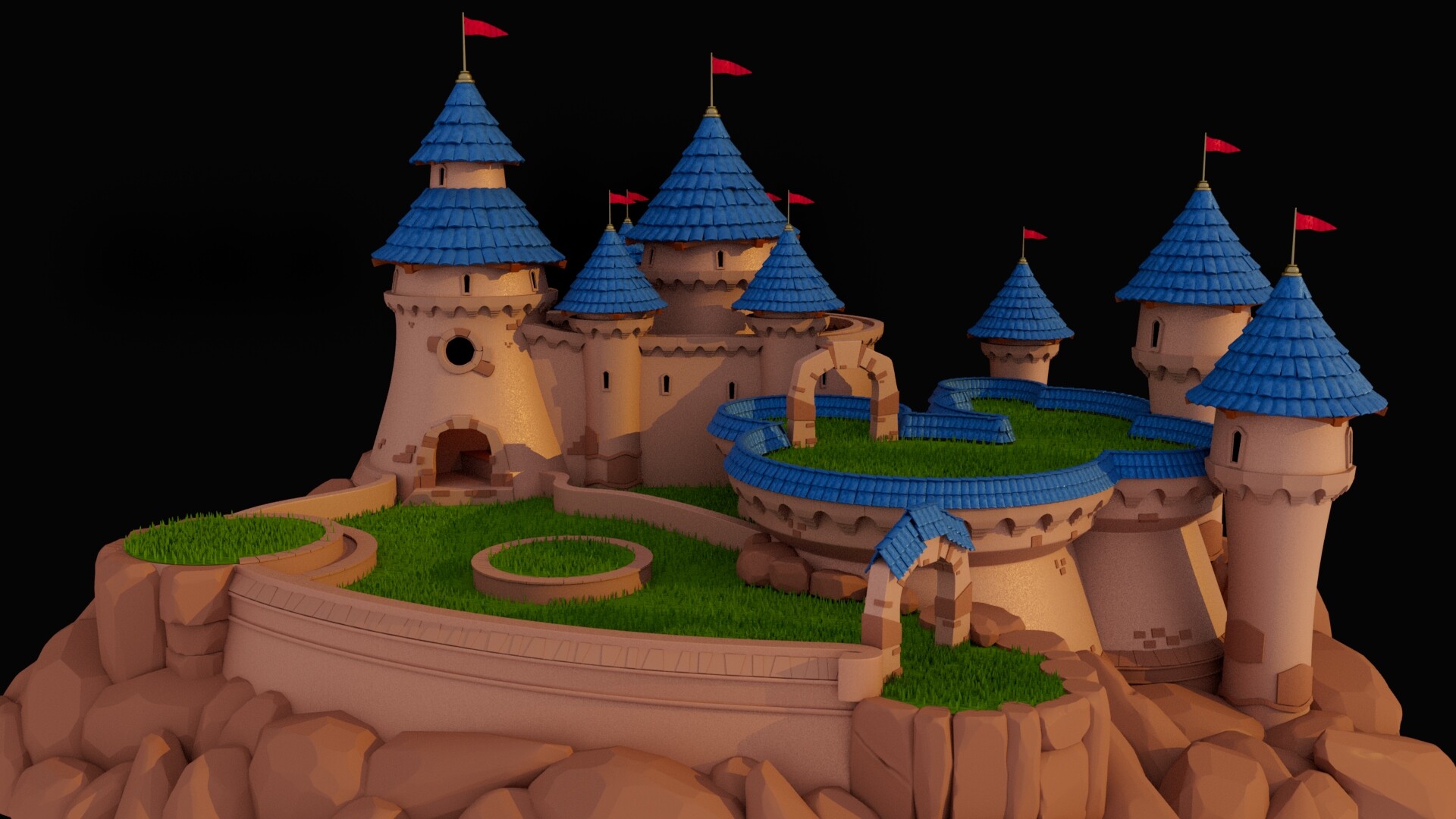 ArtStation - Spyro Reignited Trilogy: Toasty Castle Fan Art