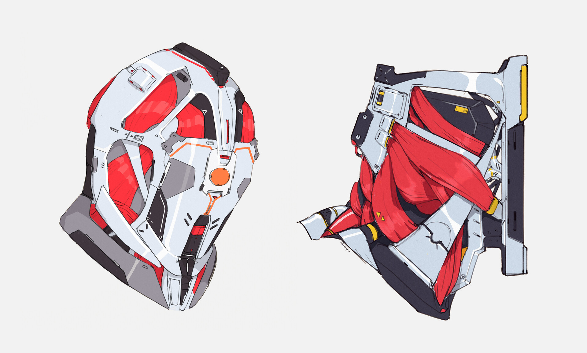 Chung Vu - Sci fi characters design