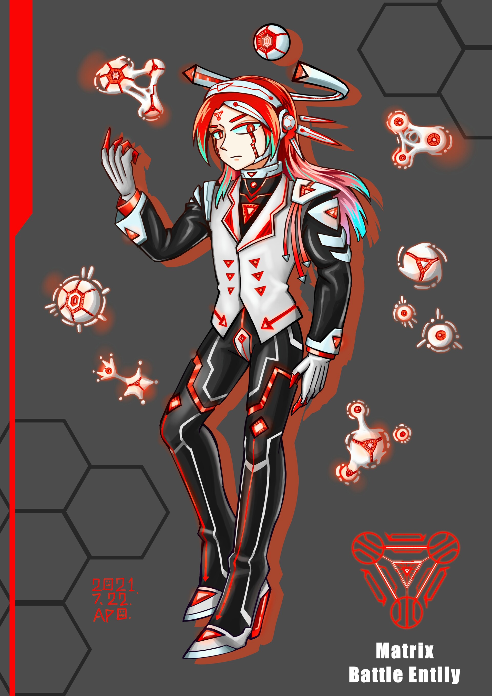 ArtStation - Matrix/Battle entity personification