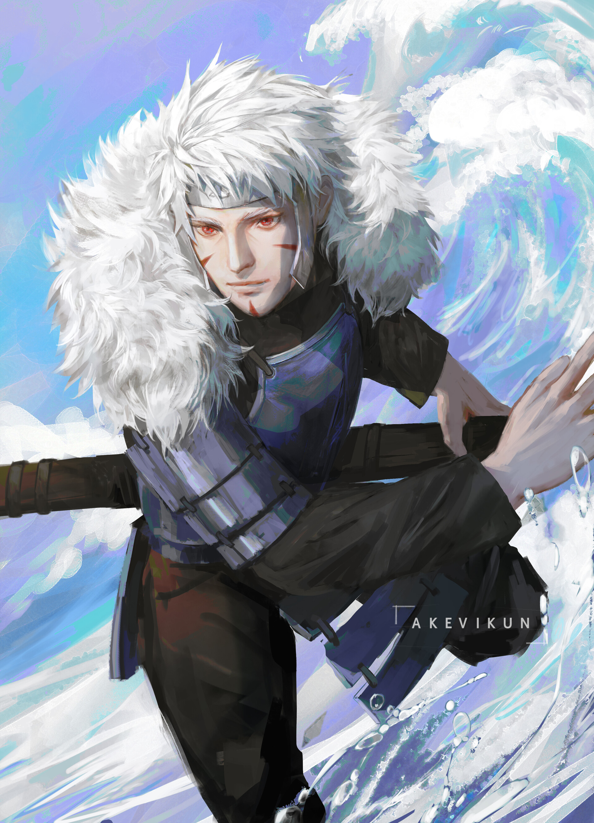 ArtStation - Senju Tobirama fanart