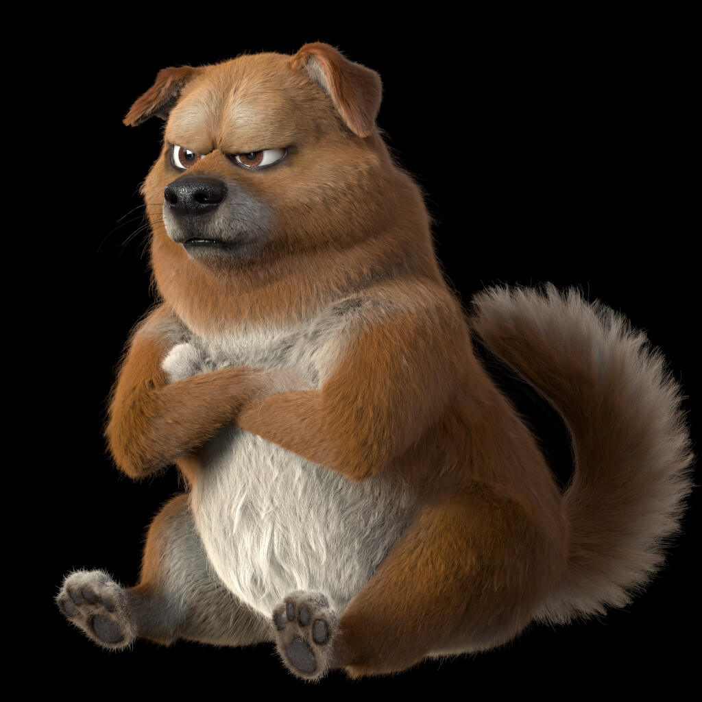 ArtStation - Mike The Dog