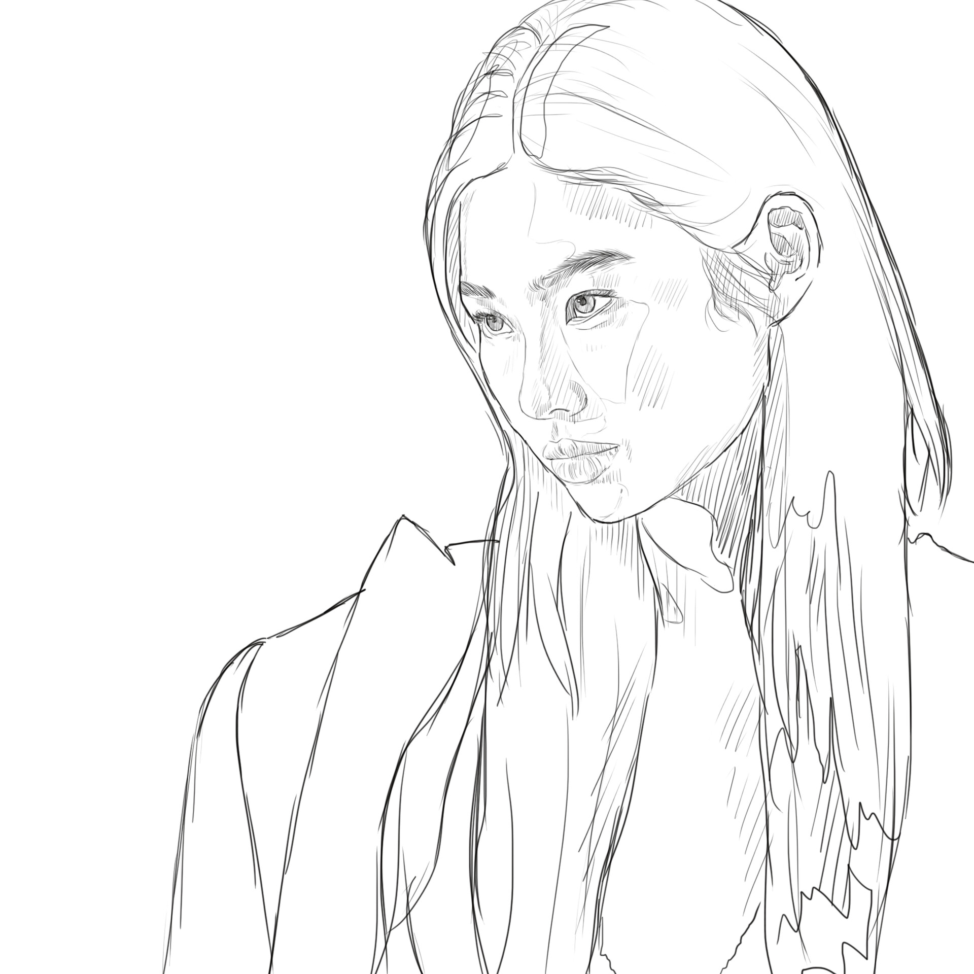 ArtStation - Ho-yeon. From sketch to finished work.