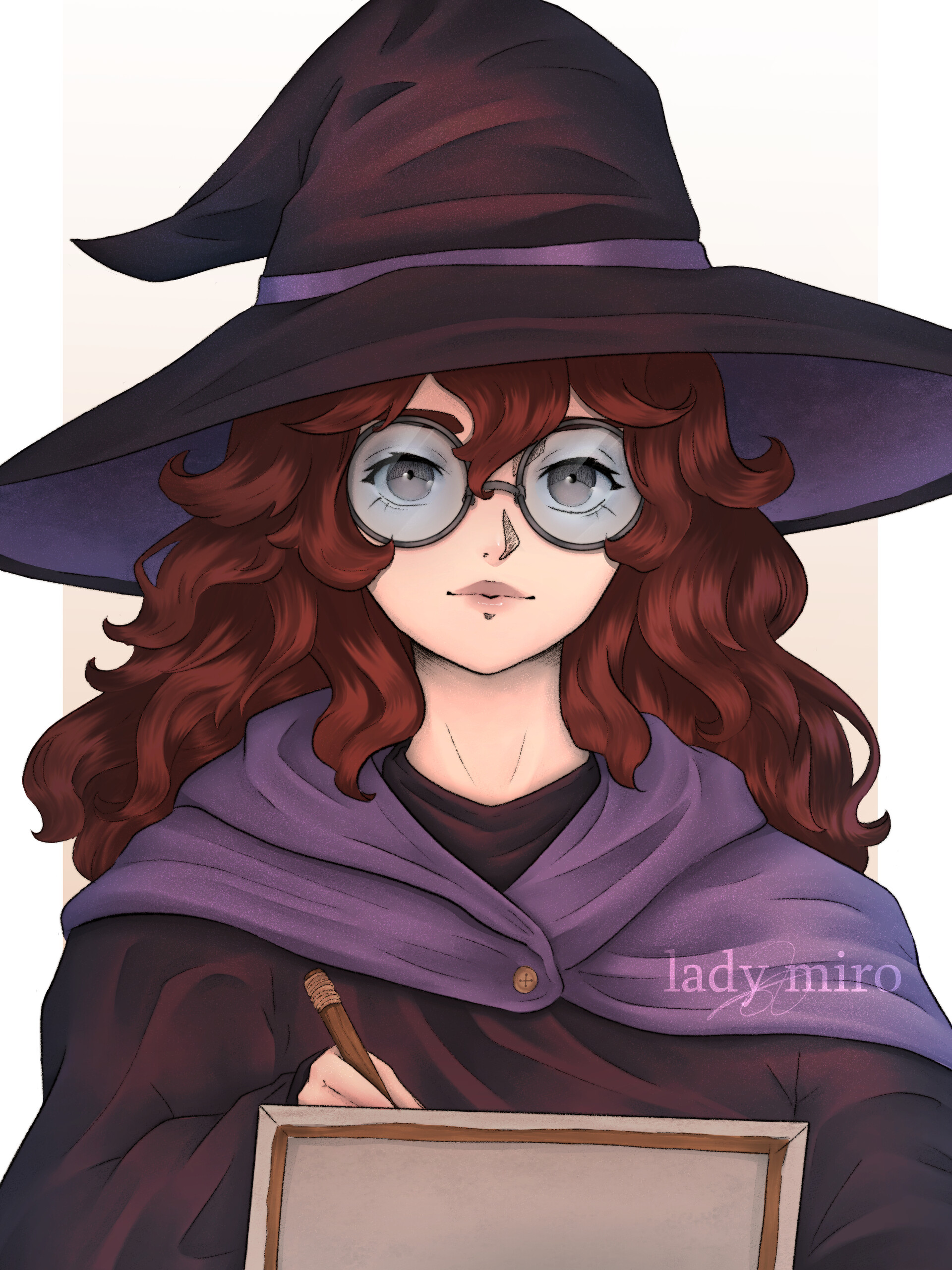 ArtStation - witch (draw this in your style challenge)