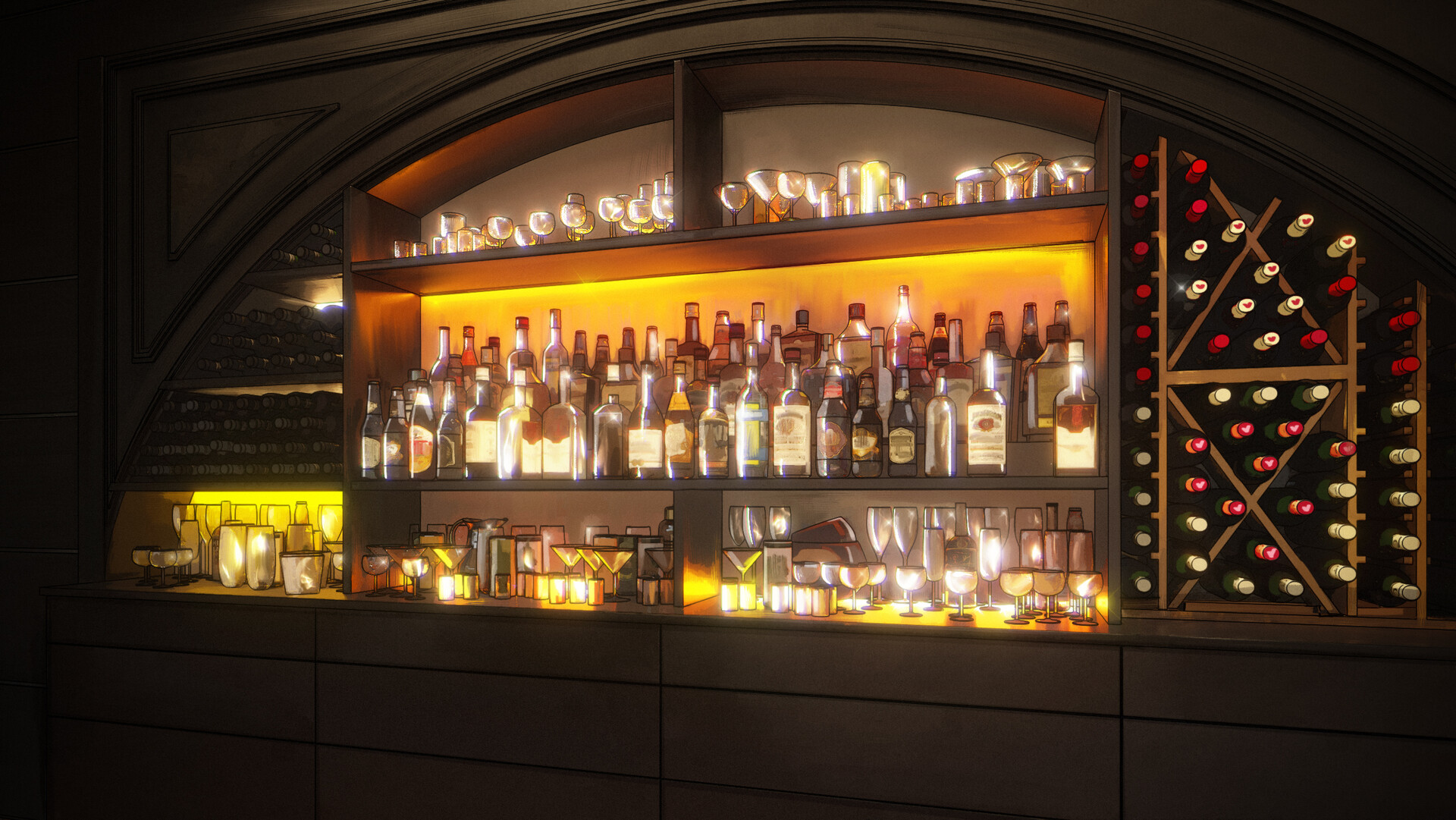 ArtStation - Bar_Room