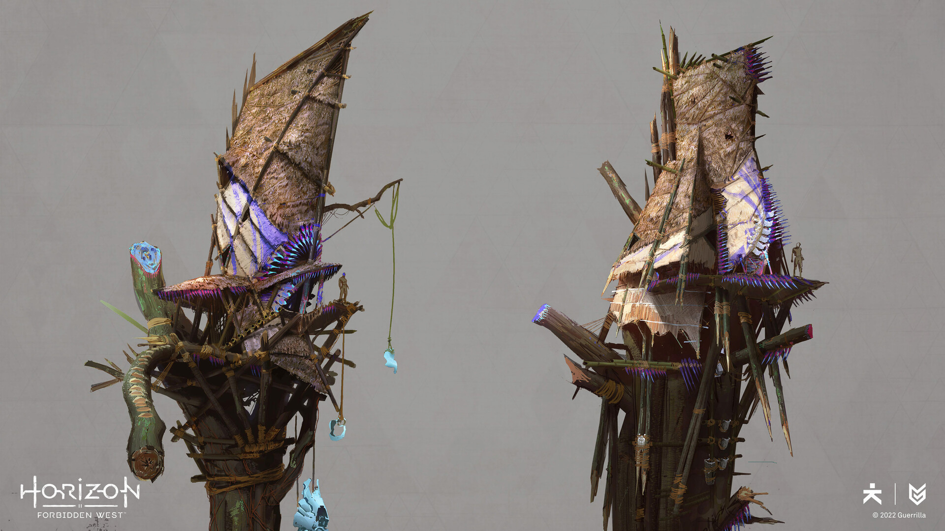 Constantin Marin - HORIZON FORBIDDEN WEST-Tenakth and Utaru Props