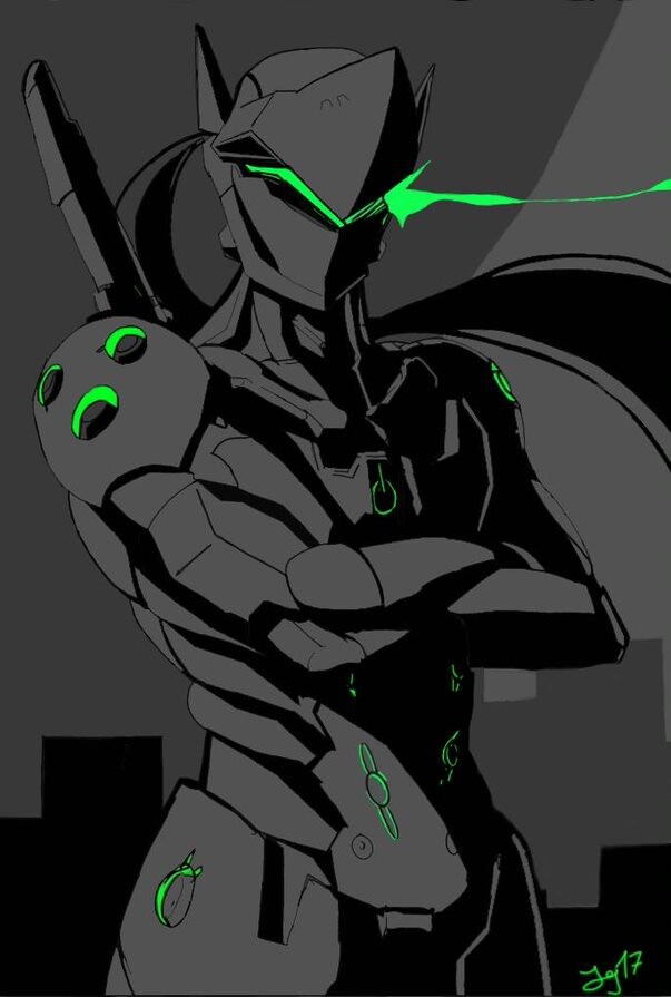 Genji Fan art by Janosch Gugler — ProUser.Me