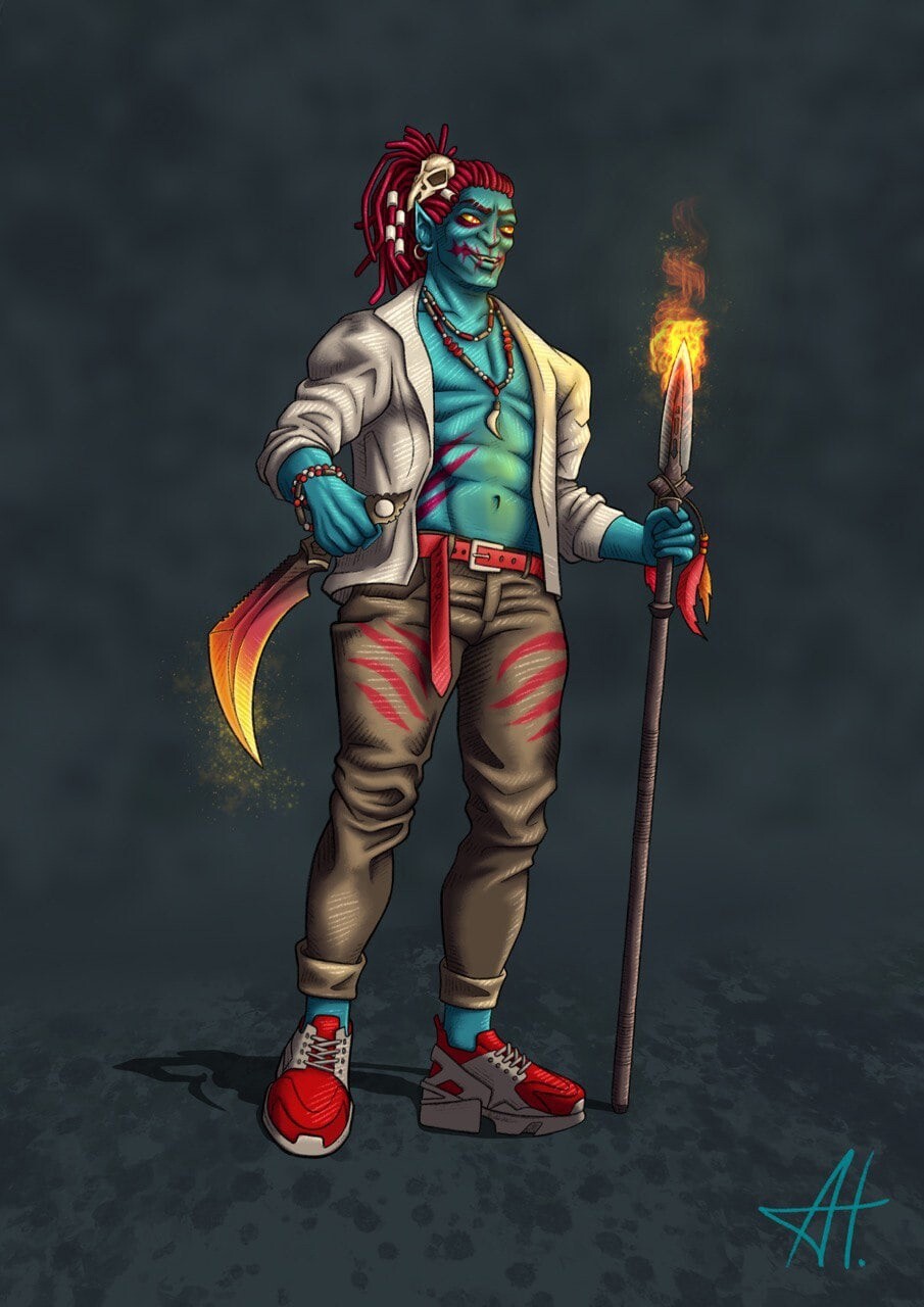 ArtStation - Humanisation - Huskar