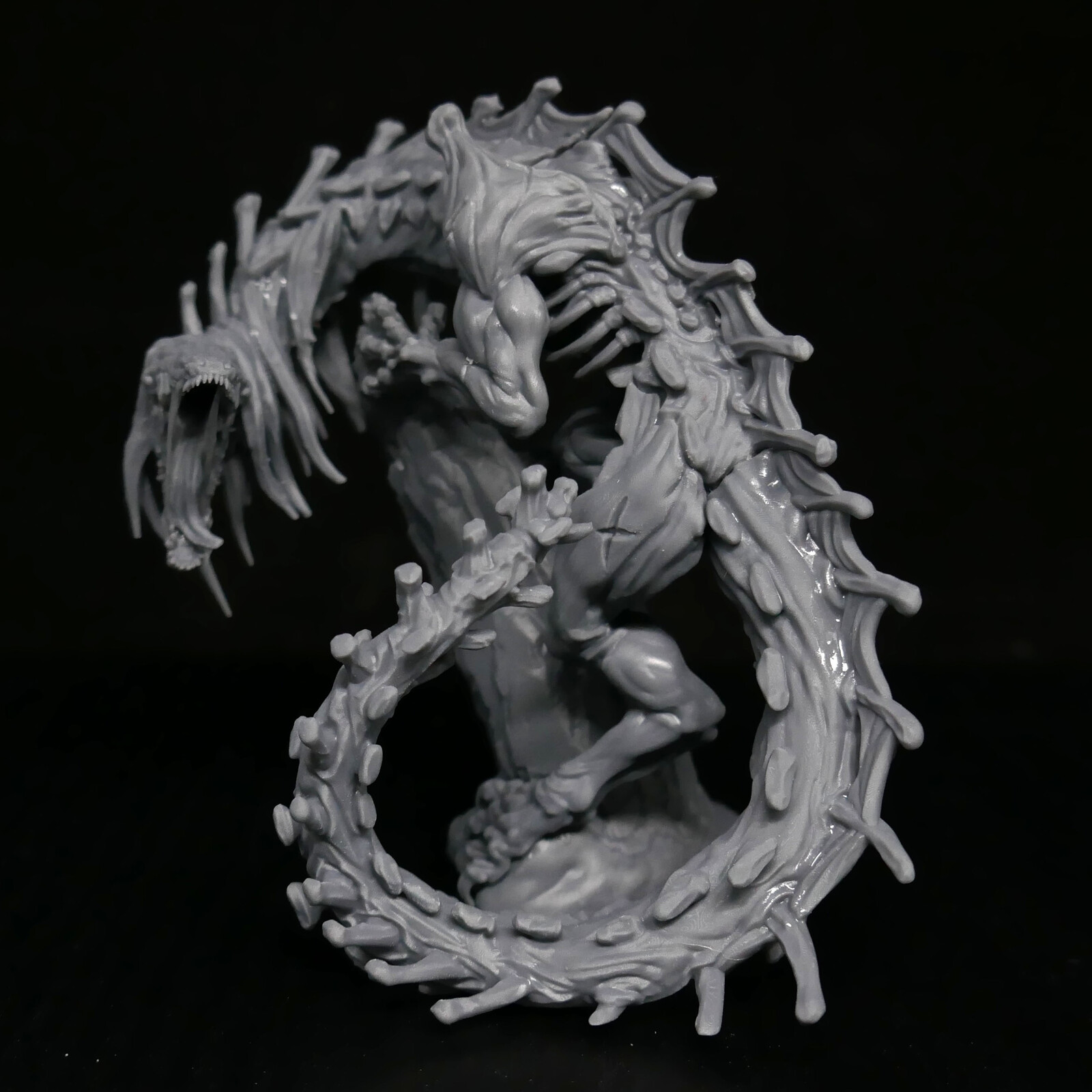 PrintedObsession - SCP 682 - A Hard to Kill Lizard - 3d Printed