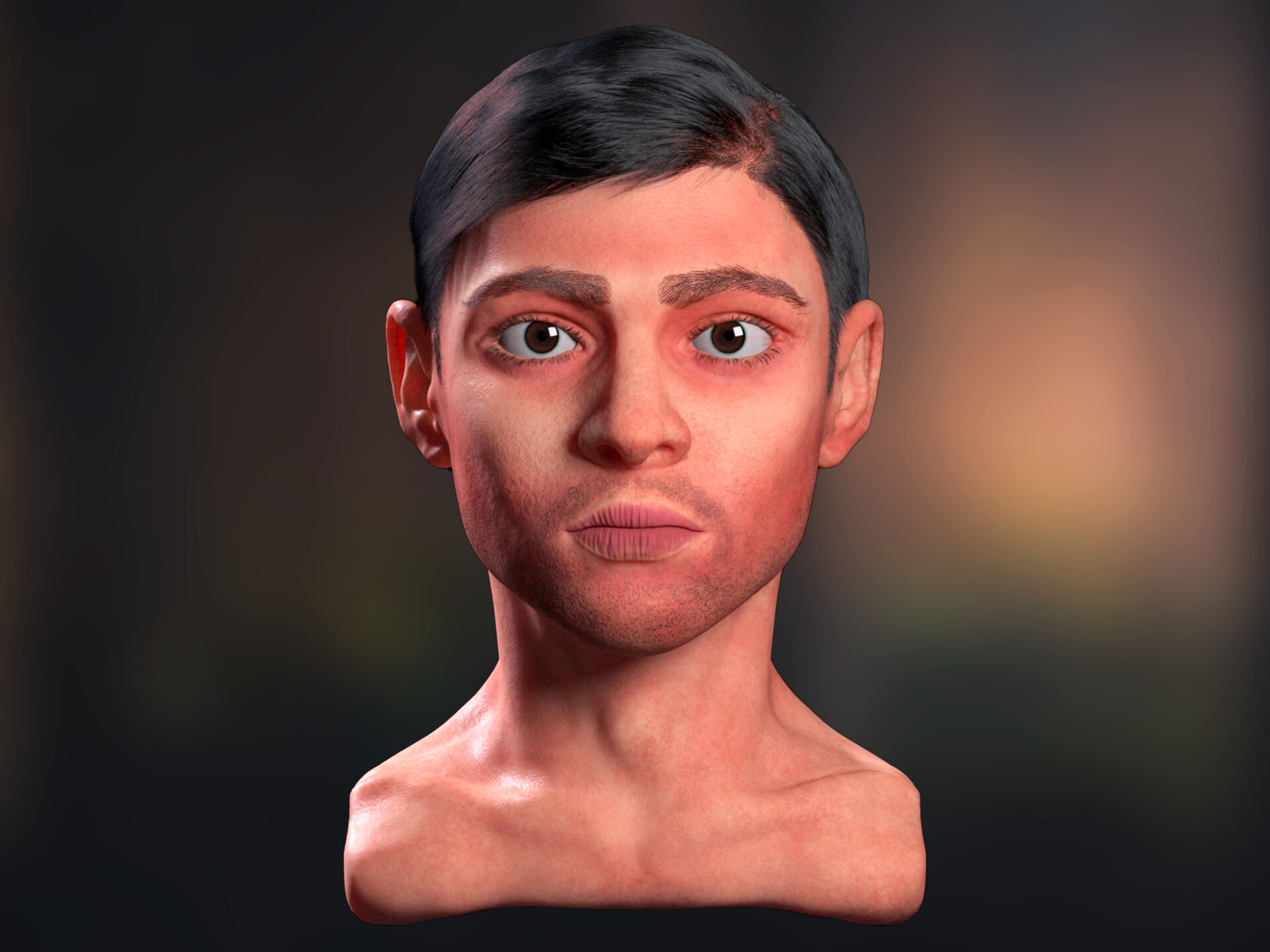 ArtStation - Male Face