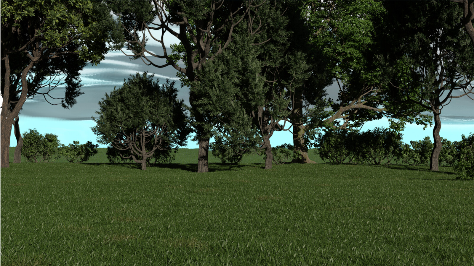 3D Drafting - Yard Scene