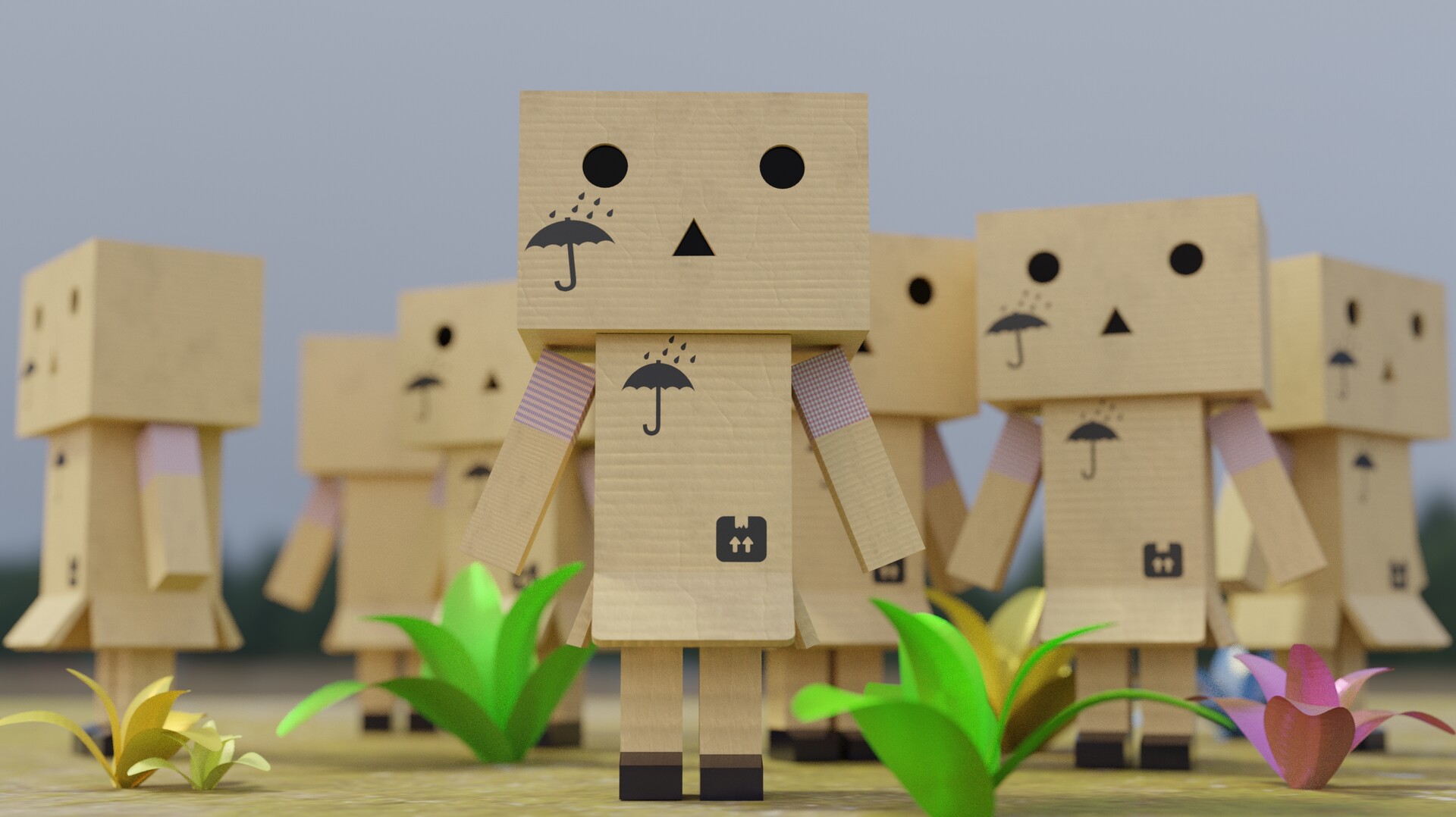 ArtStation - Danbo cardbo