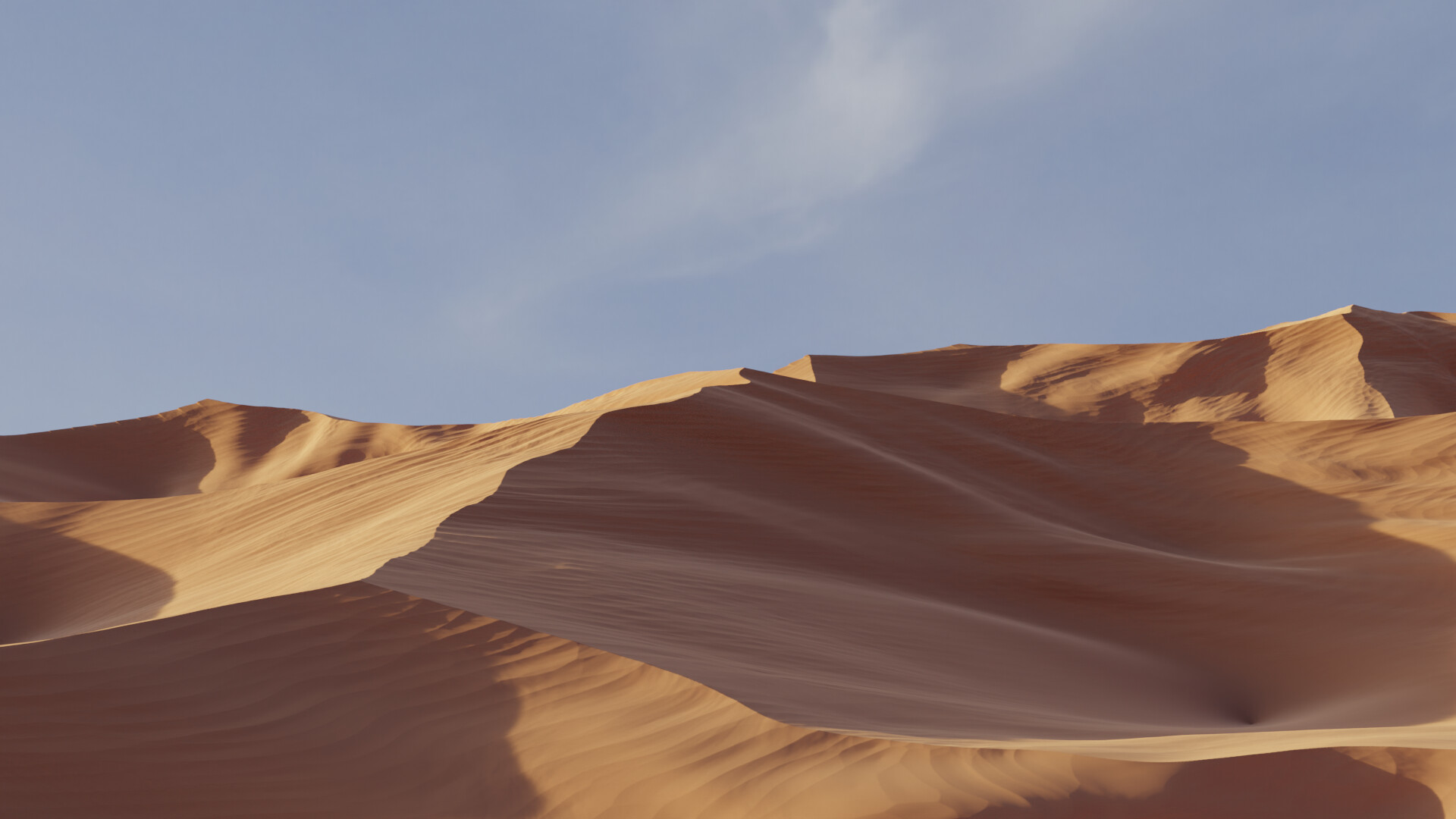 ArtStation - Desert Dunes