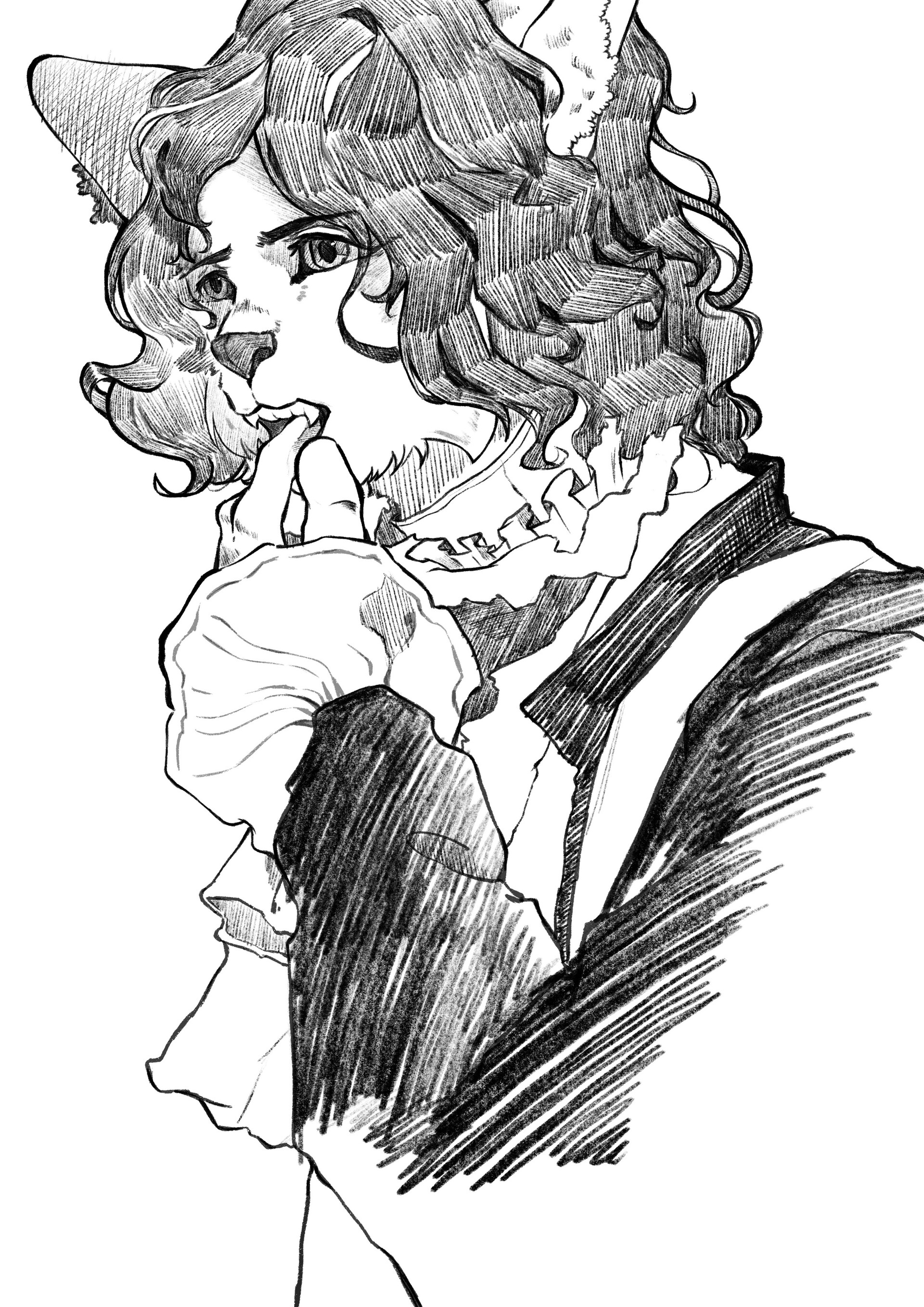 ArtStation - Jimmy Page Cat (SKetch)