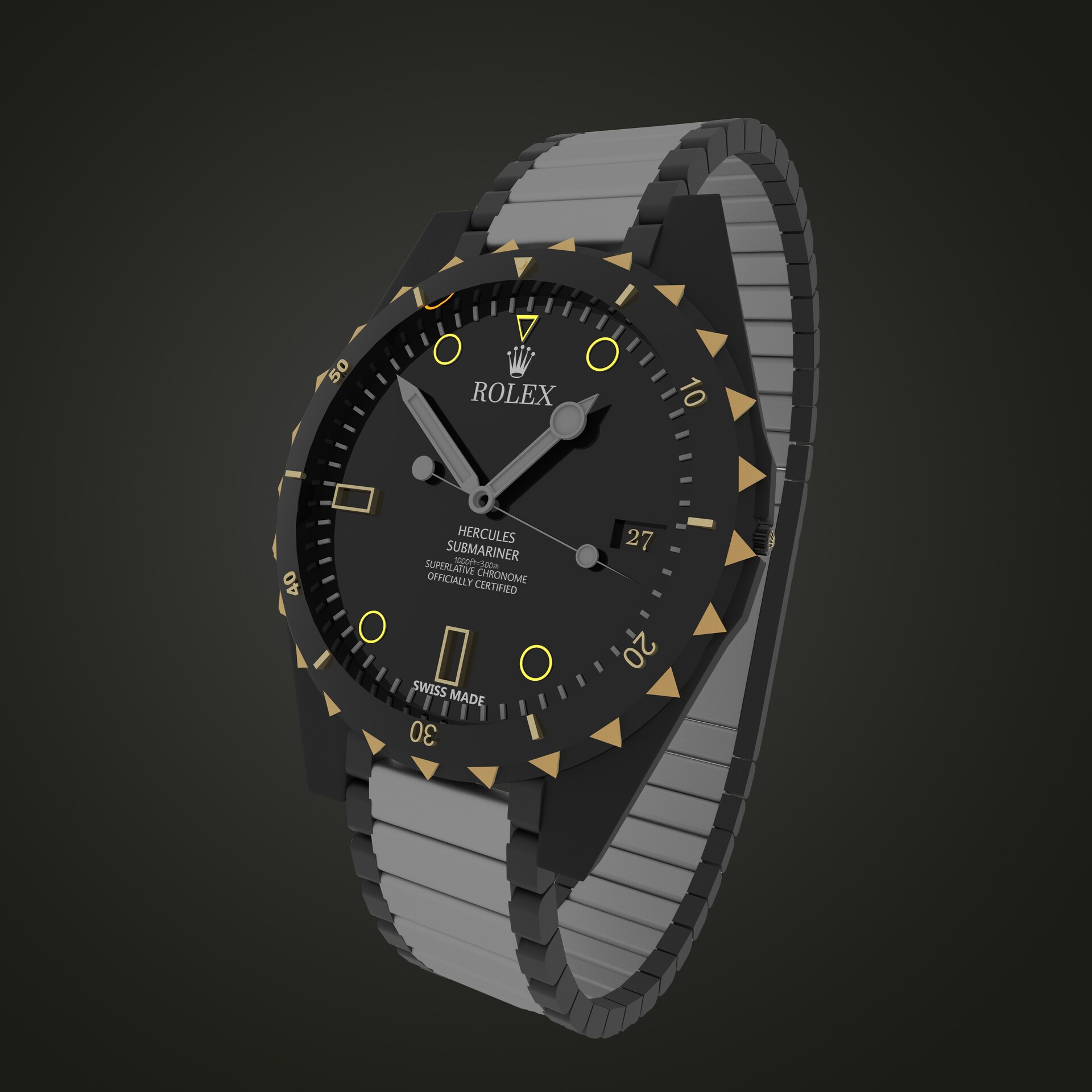 ArtStation - Rolex Watch