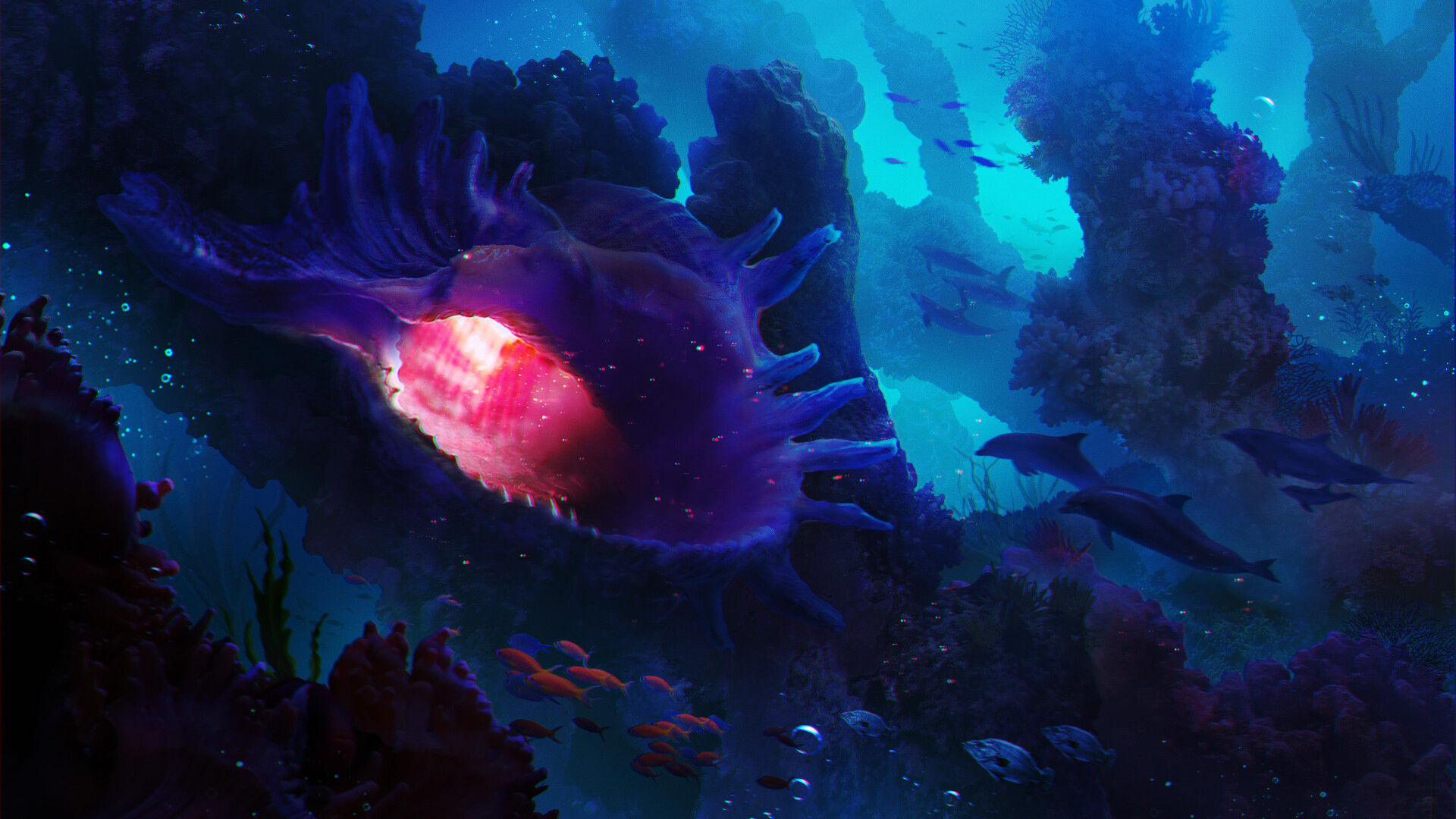 ArtStation - Mermaid home