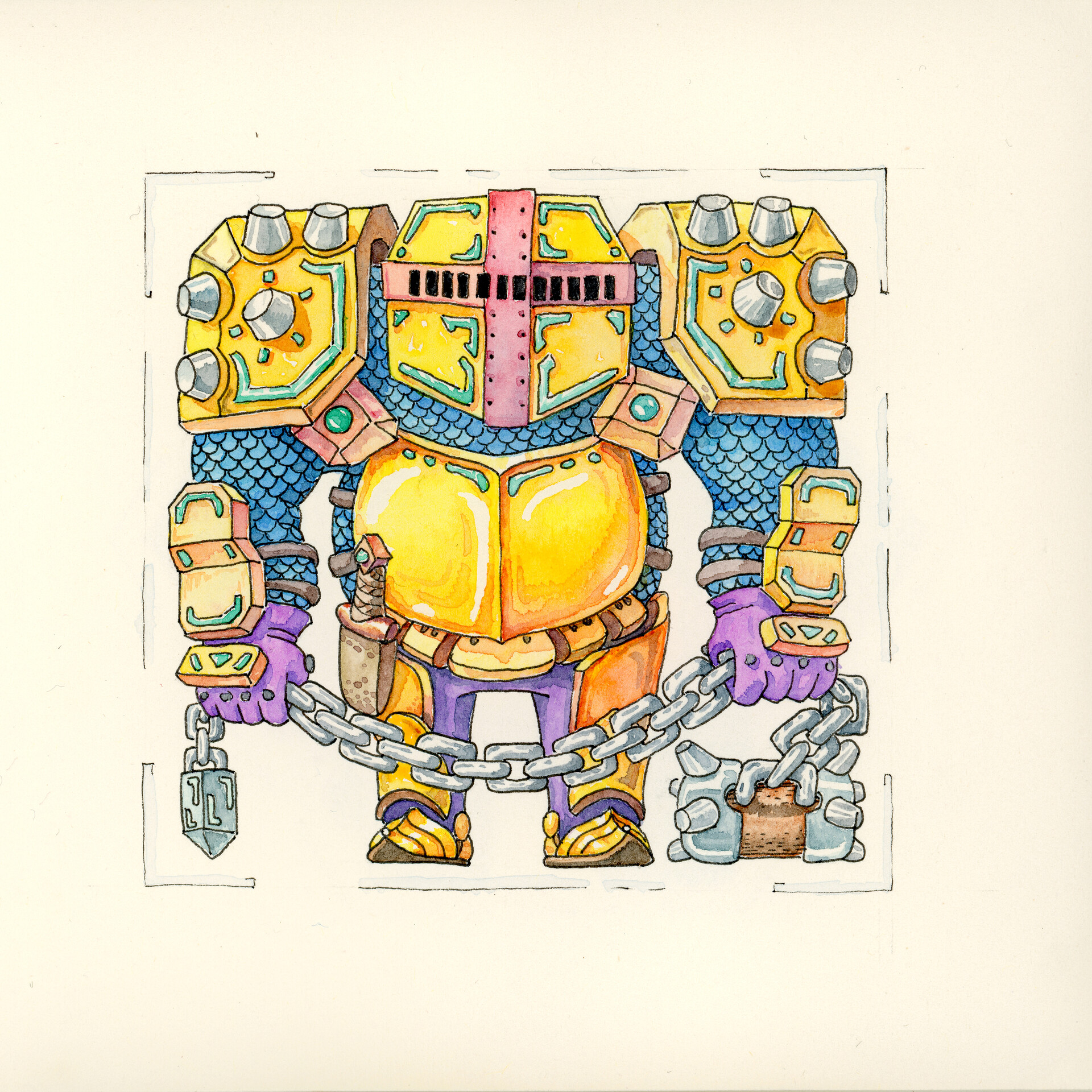 ArtStation - square knight