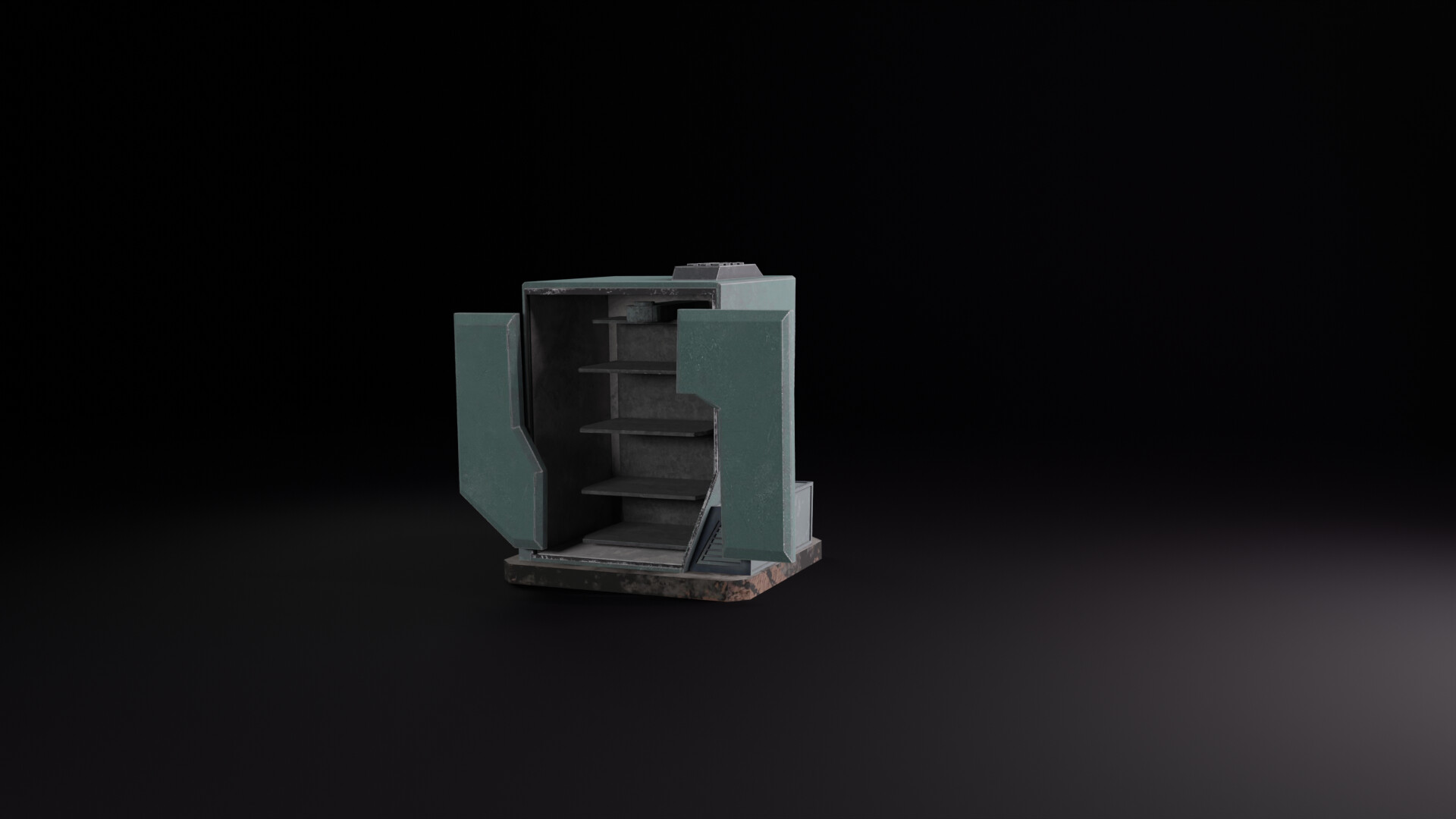ArtStation - A Hyperion Ammo Chest prop (game ready)