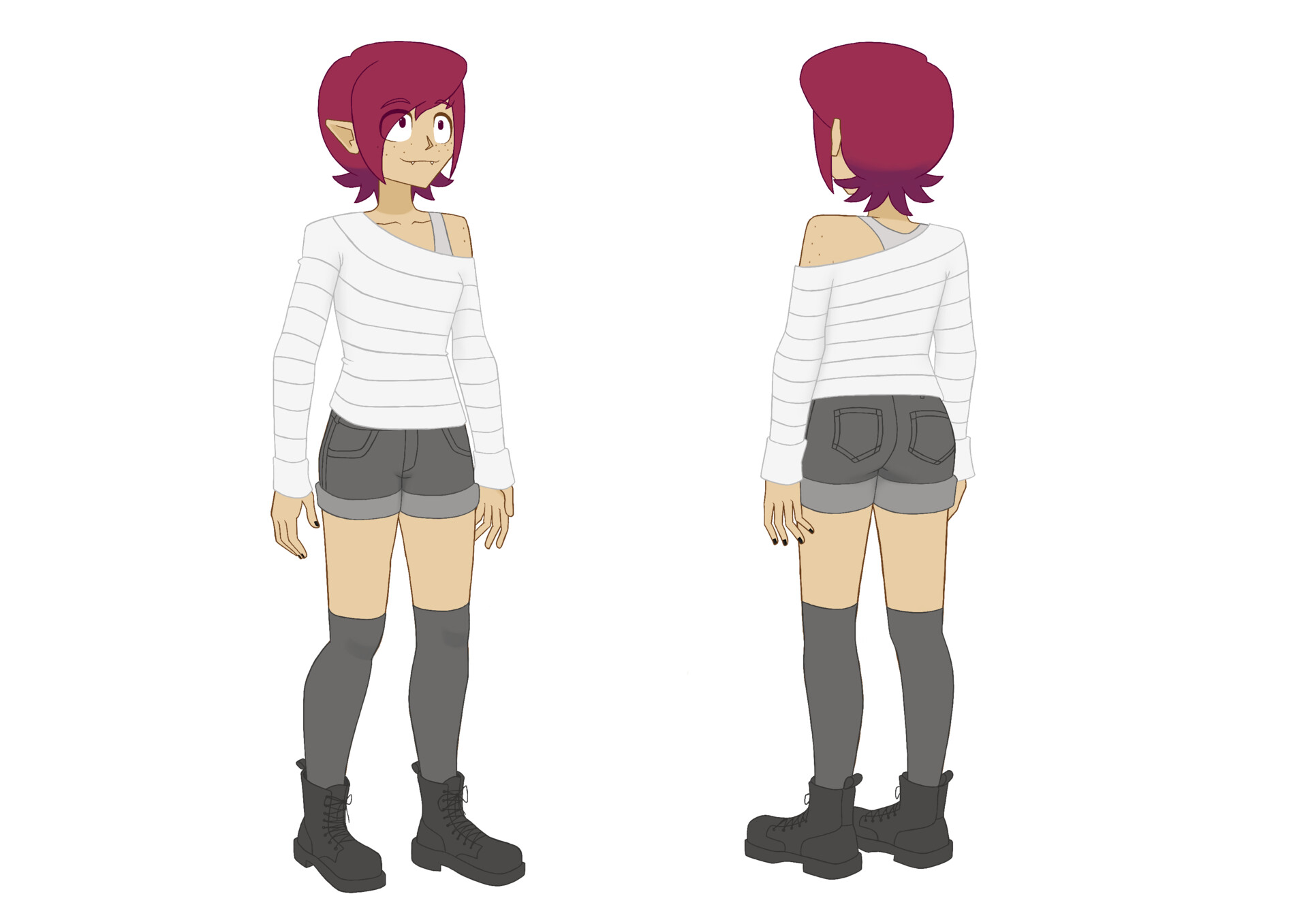 ArtStation - Alexis Reference Sheet