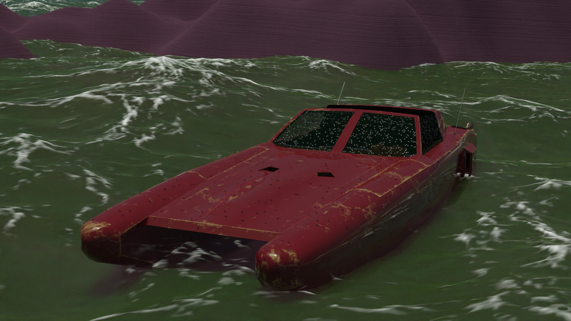 ArtStation - speedboat