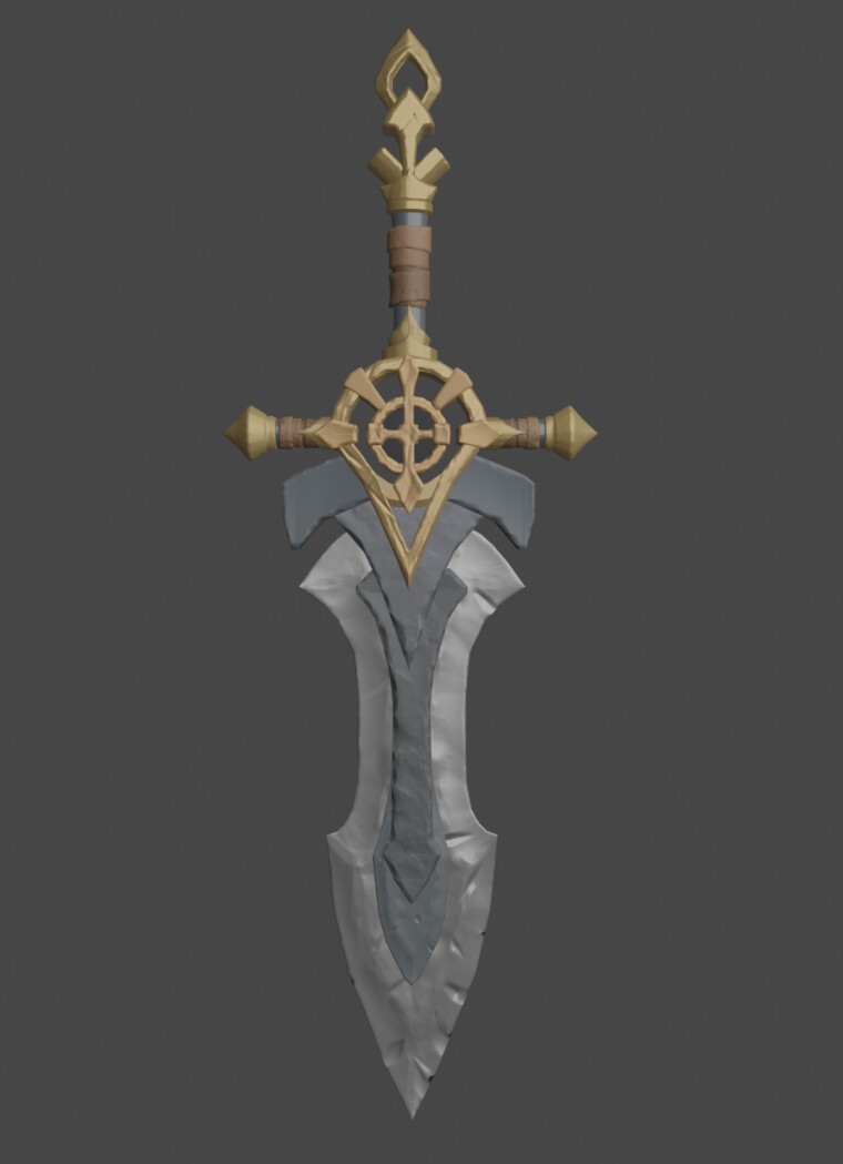 ArtStation - Stylized Sword
