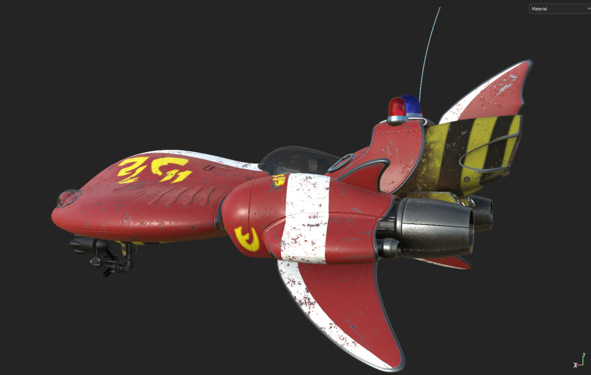 Stitch Space Cruiser