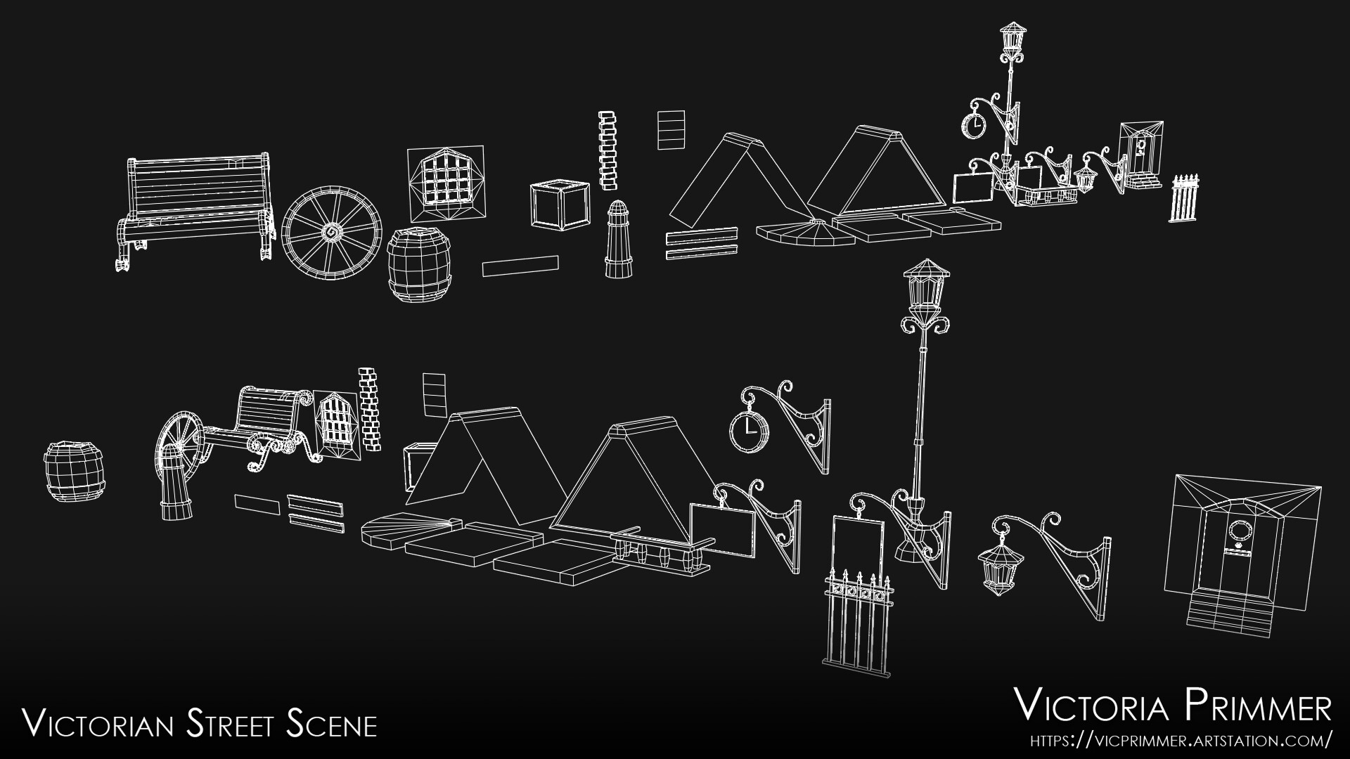 Victoria Primmer - Stylised Victorian Street Scene (UE4)