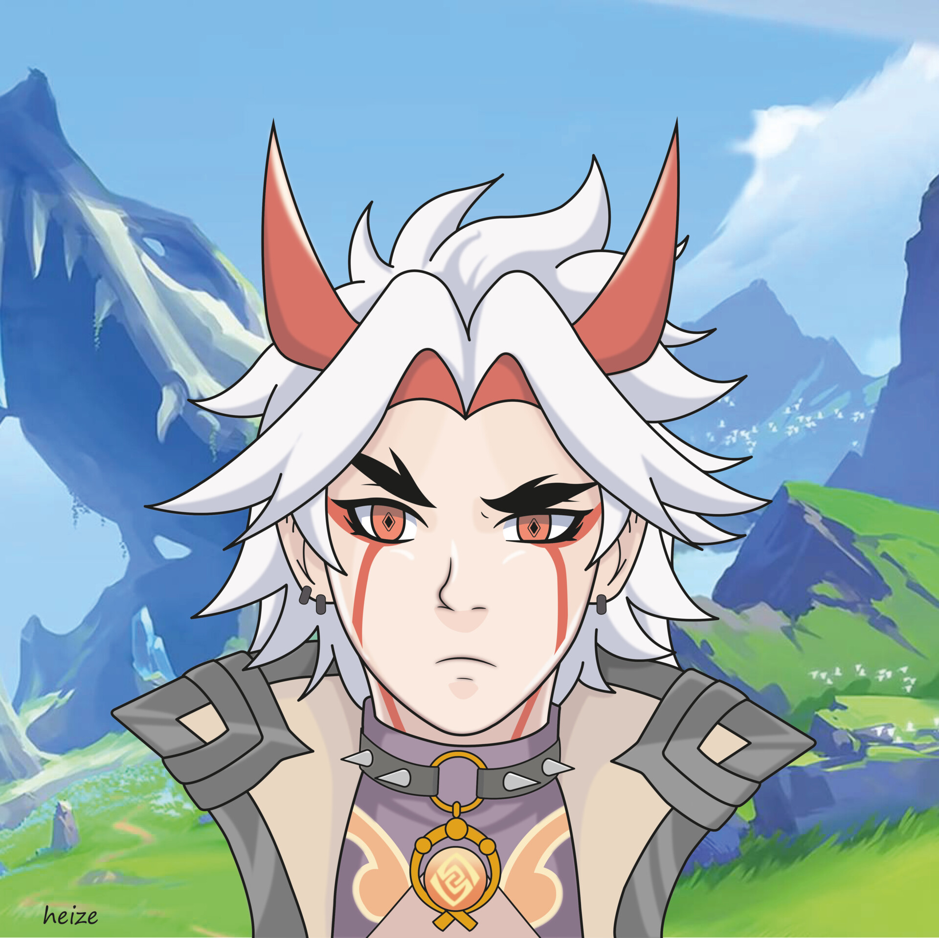 ArtStation - Arataki itto