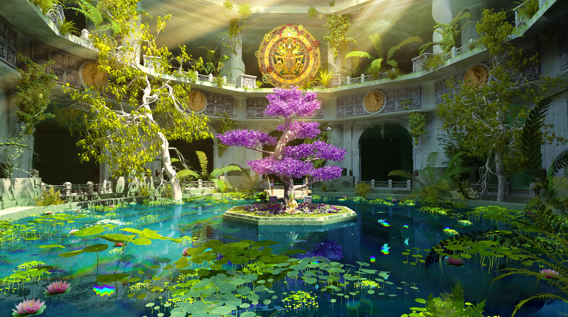 ArtStation - Frog Temple
