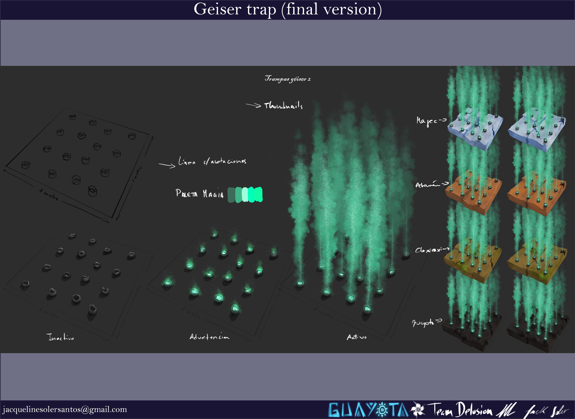 Jack Soler - Geiser trap's particles
