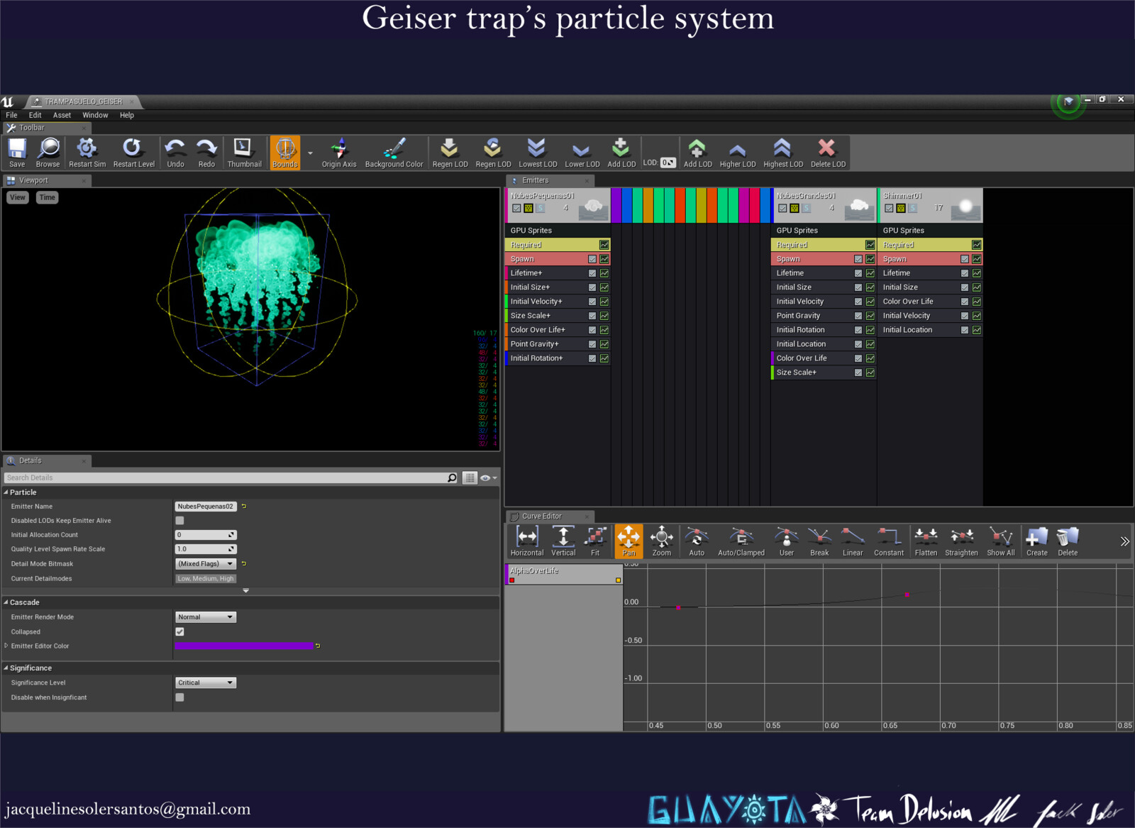 Jack Soler - Geiser trap's particles