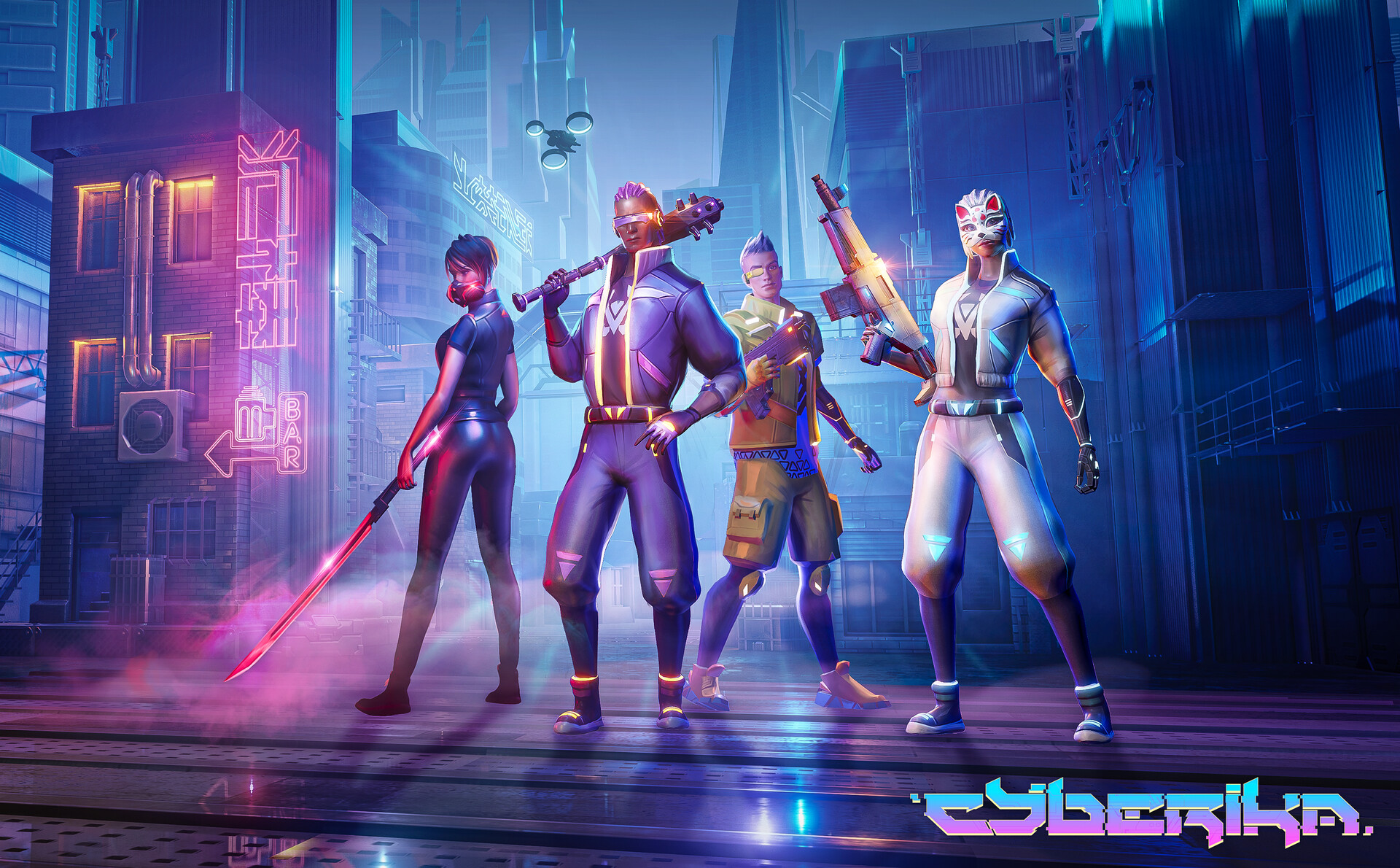 ArtStation - Cyberika characters