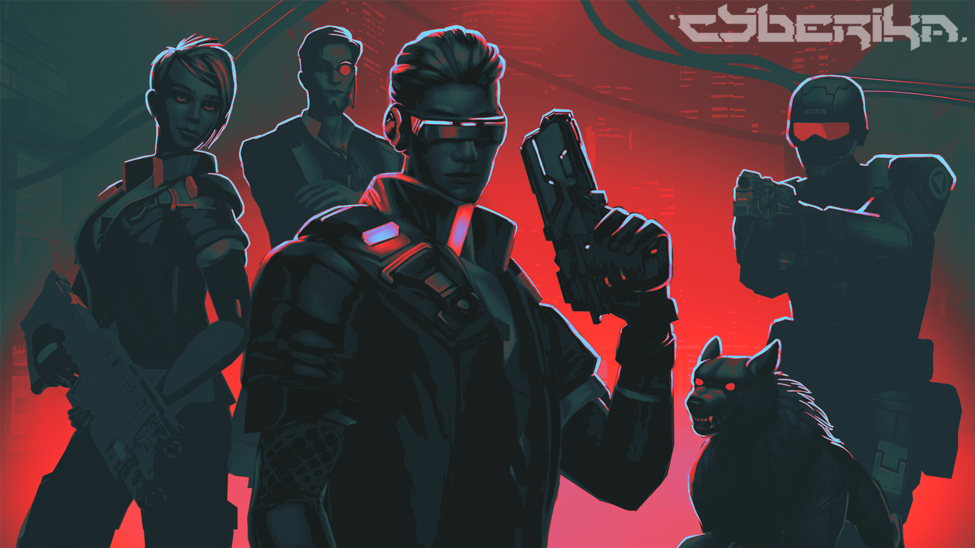 ArtStation - Cyberika: characters scene and sketches