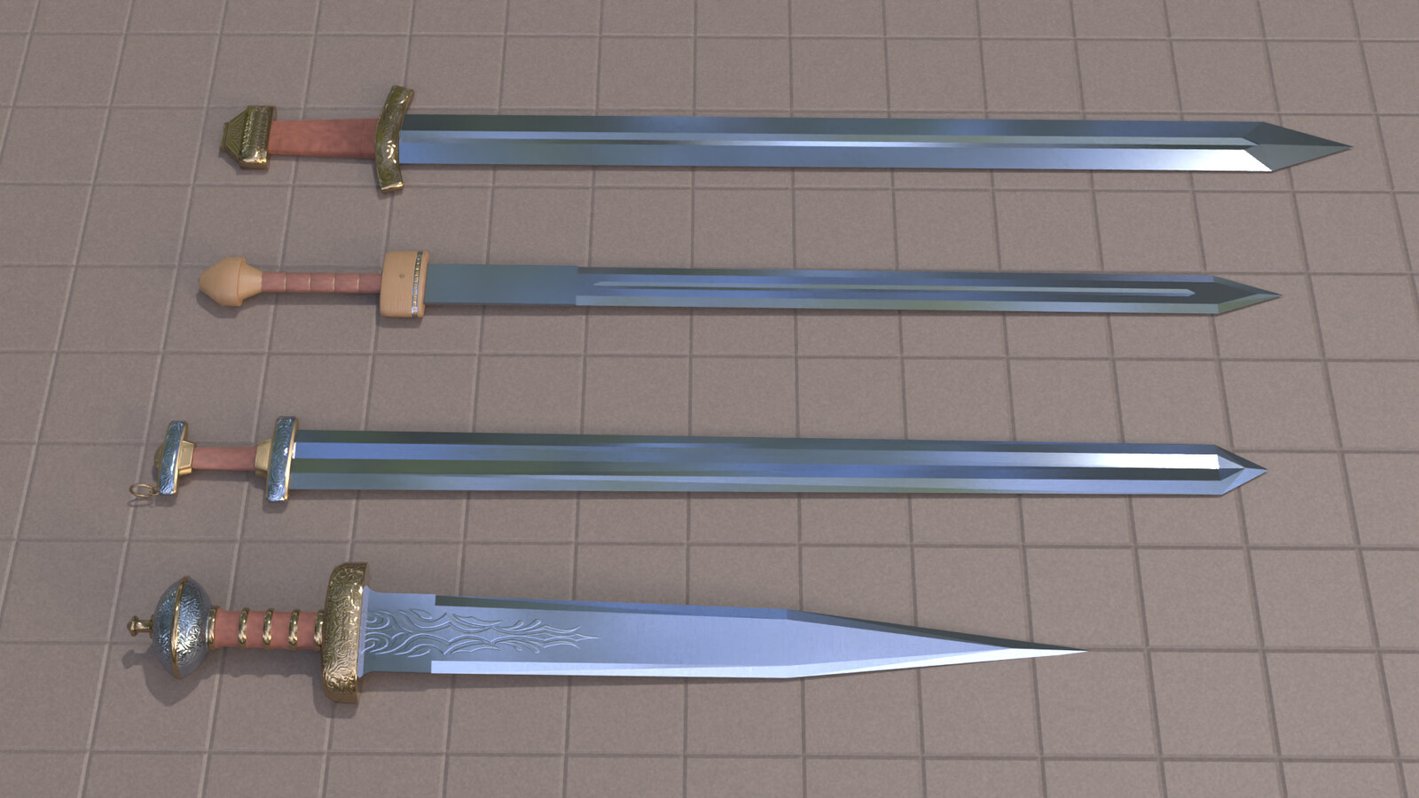 Igor Veiga - Historical swords pack 1