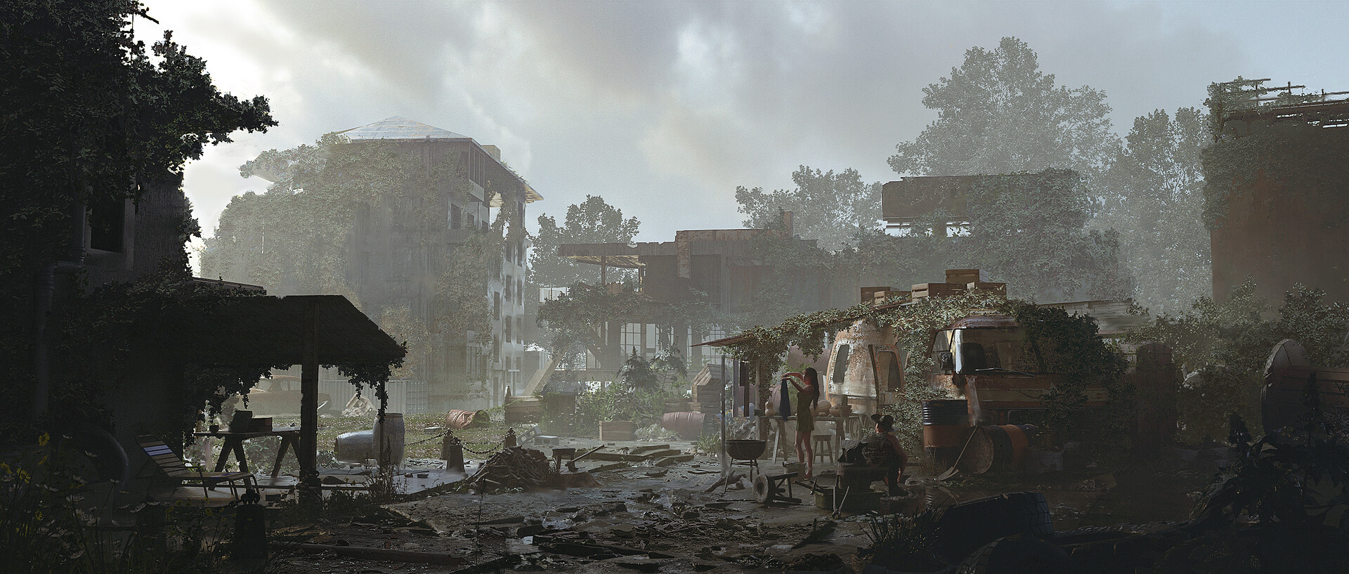 ArtStation - Doomsday Camp