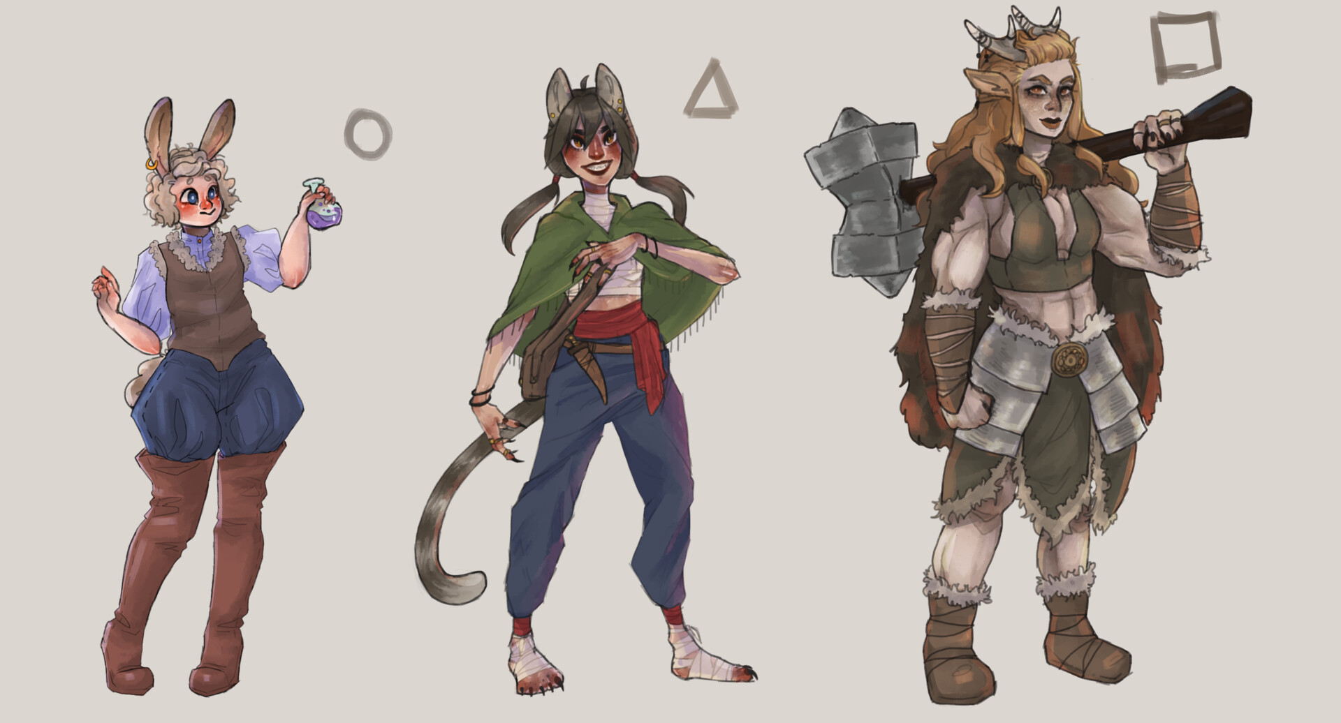 ArtStation - Character designs