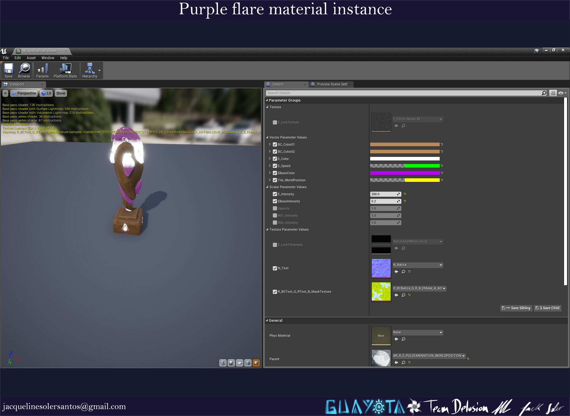 Flares animated shader by Jack Soler — ProUser.Me