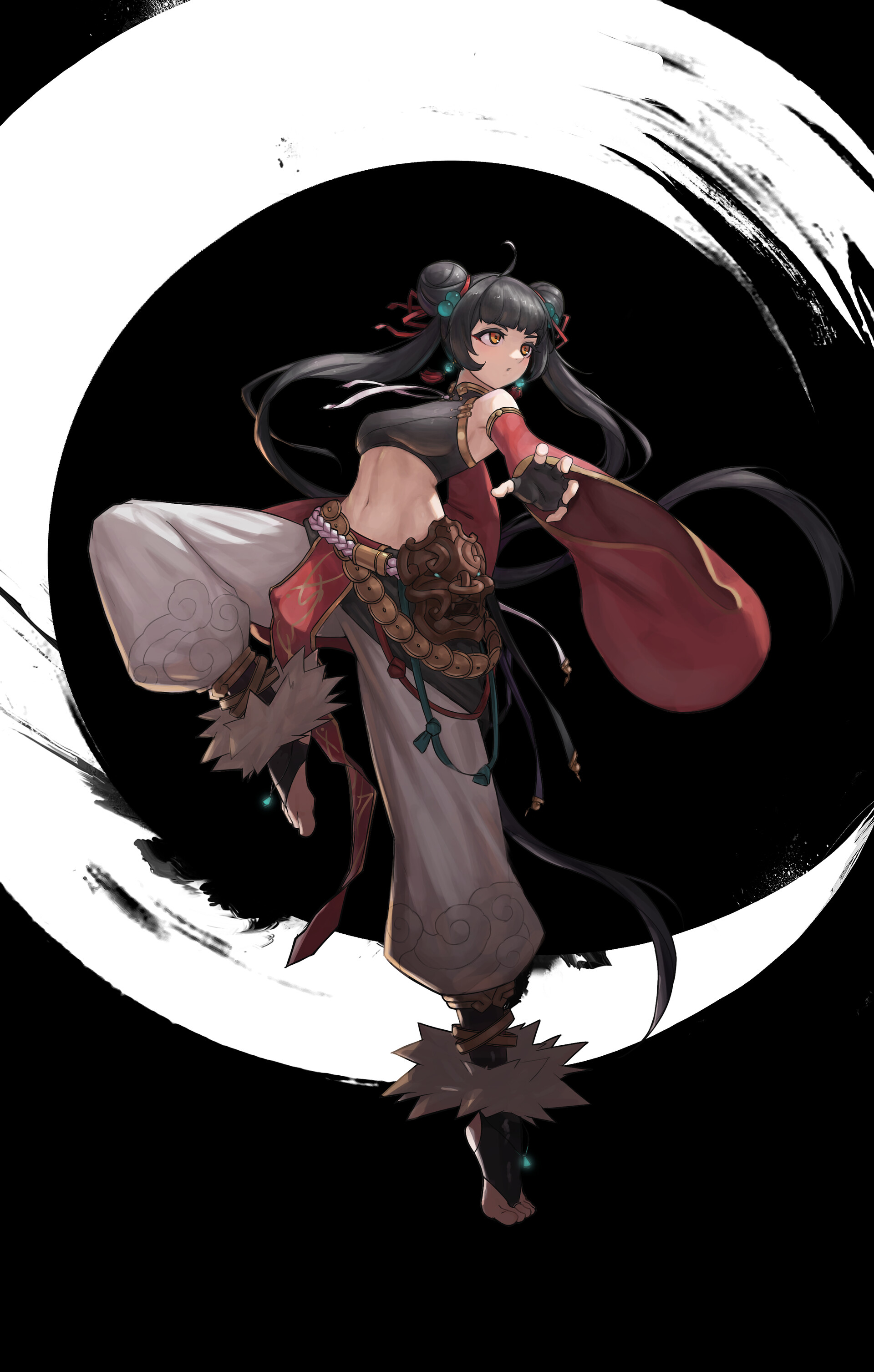 Artstation Kung Fu Girl