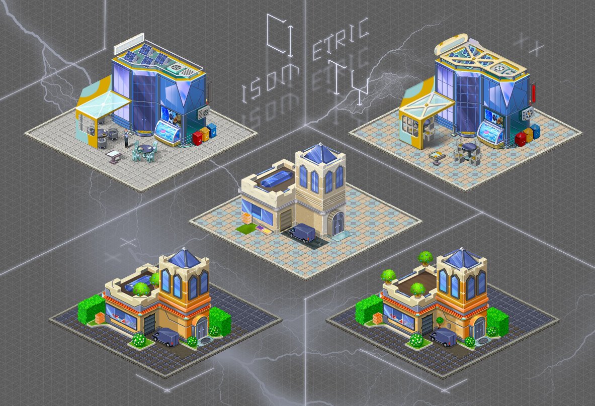 ArtStation - Isometric City