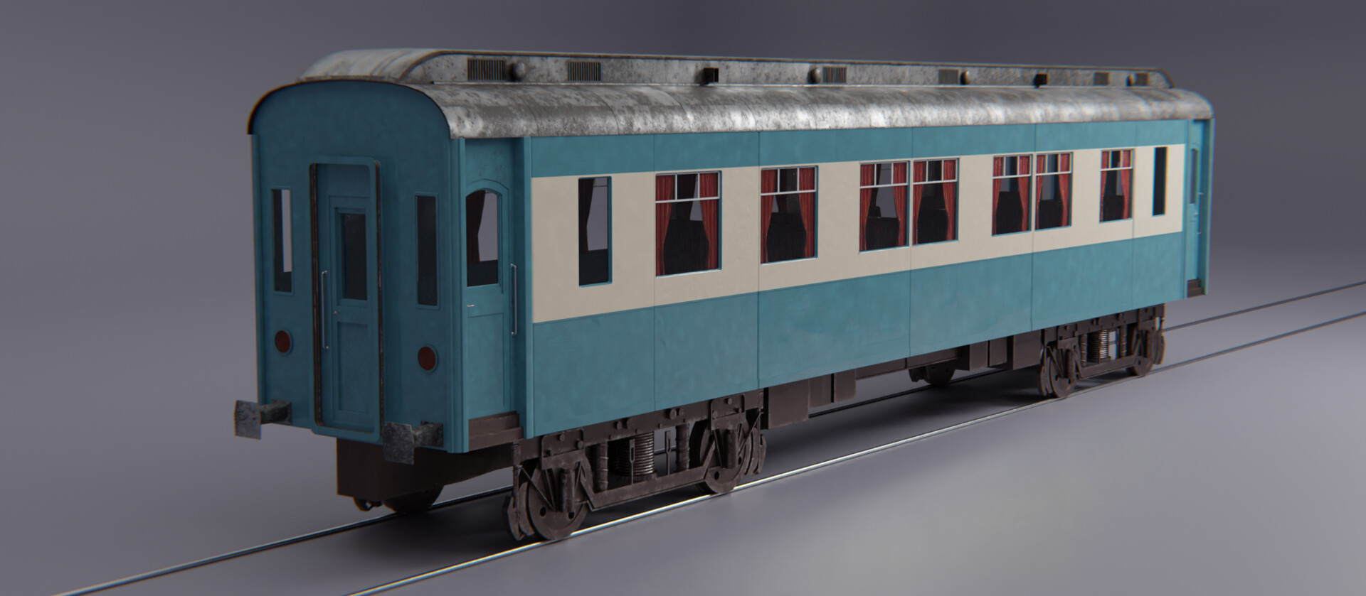ArtStation - Train Wagon