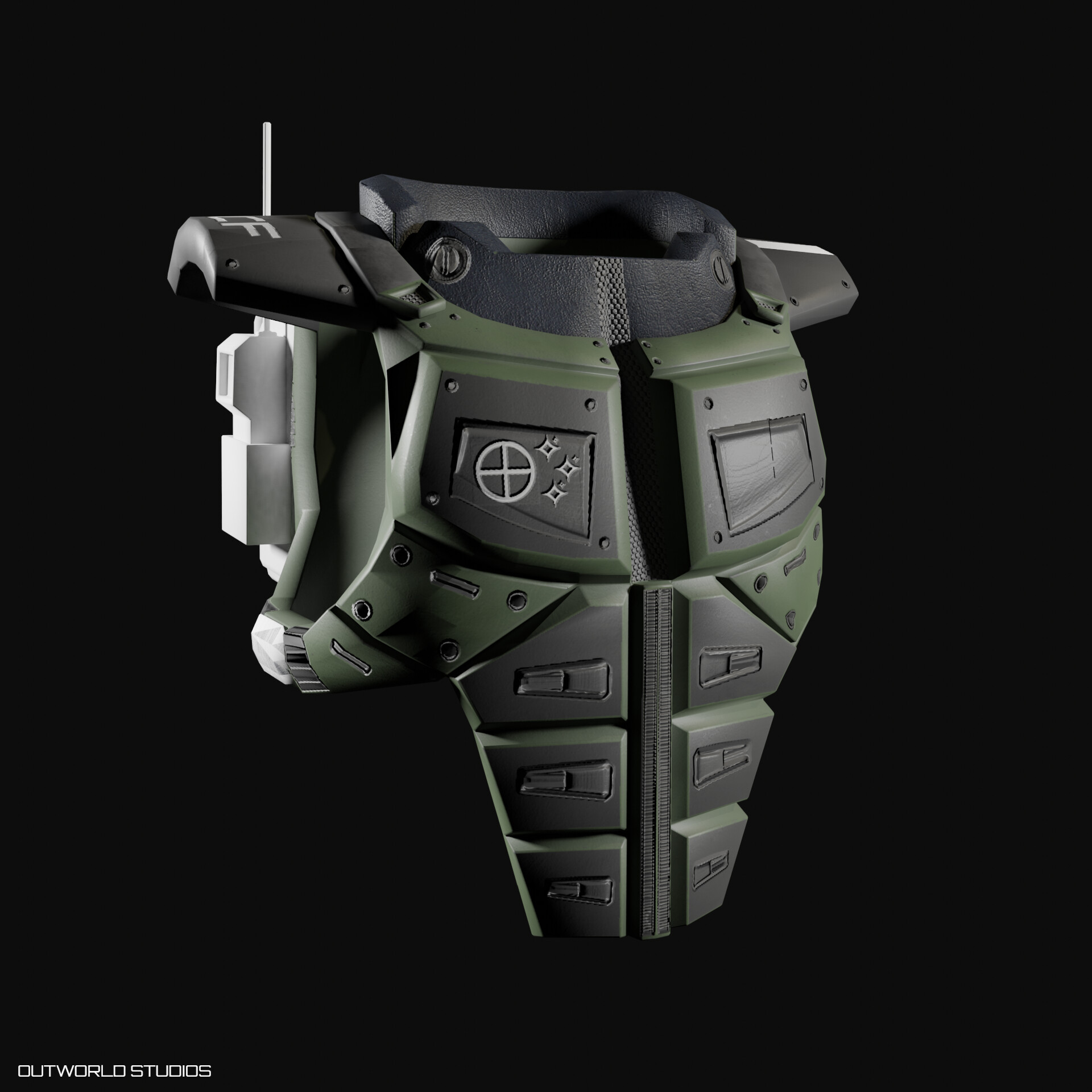 Outworld Studios - Scion Conflict: Enforcer Armor WIP