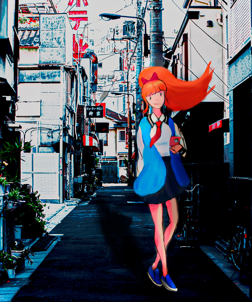 ArtStation - Kyoko River city girls