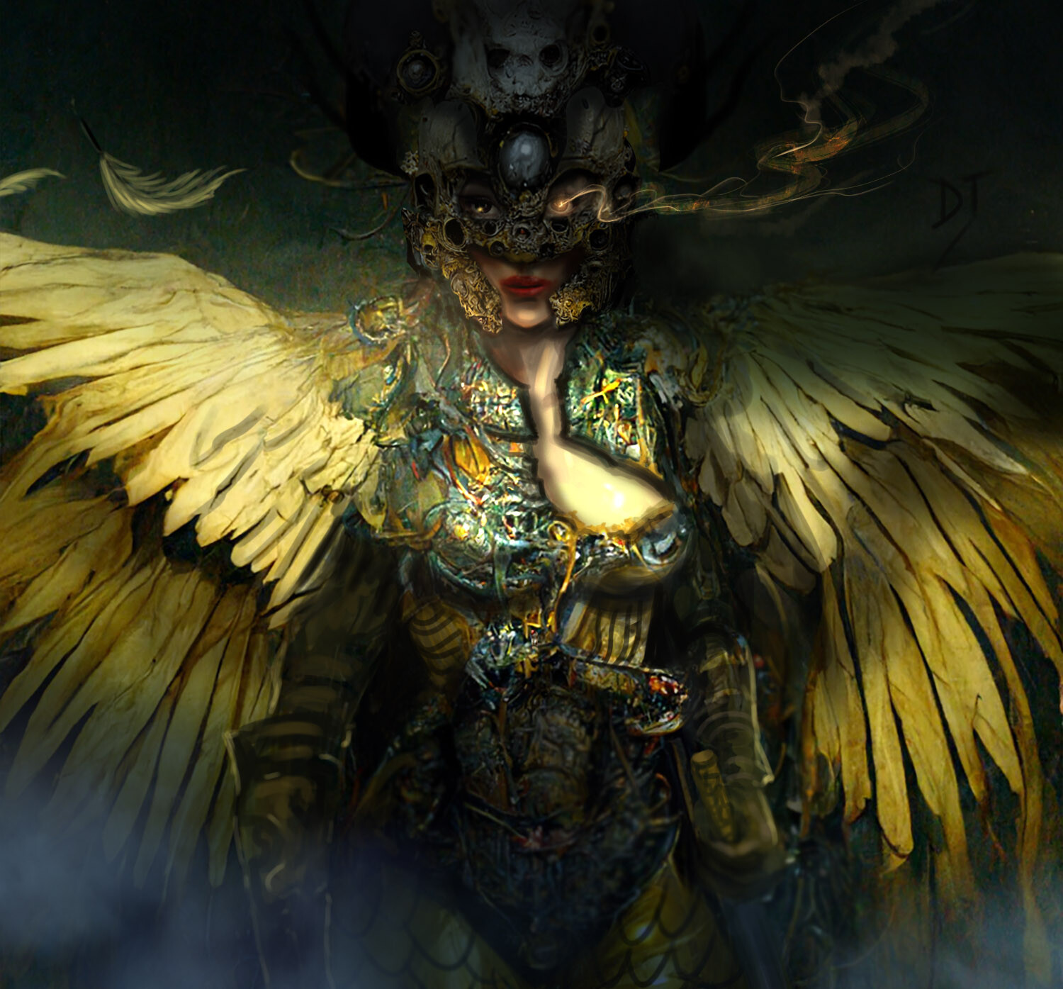 ArtStation - The Archangel of The Eternal Gate.