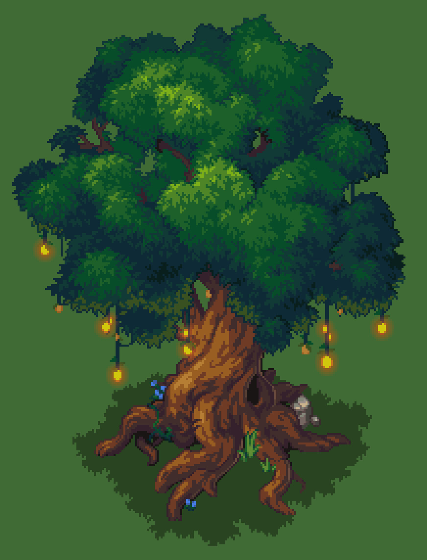 ArtStation - Giant Tree for Chronicles of Meranthe